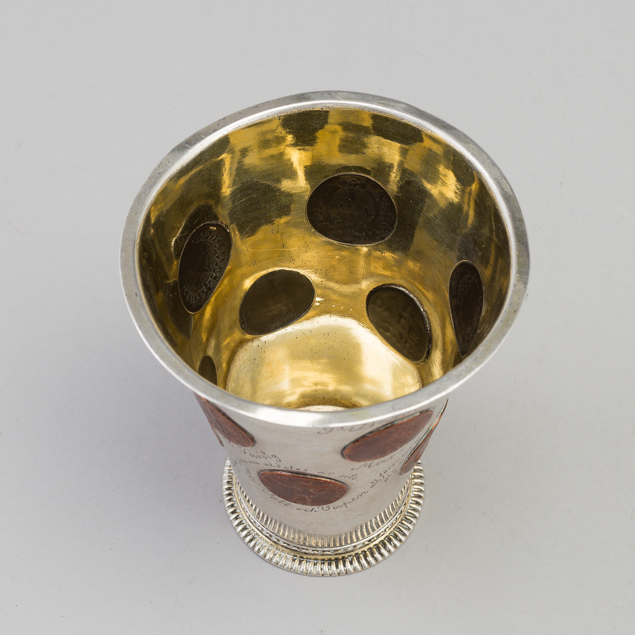 BÄGARE, silver, Carl Magnus Ekman, Eksjö 1729-1738). - Bukowskis