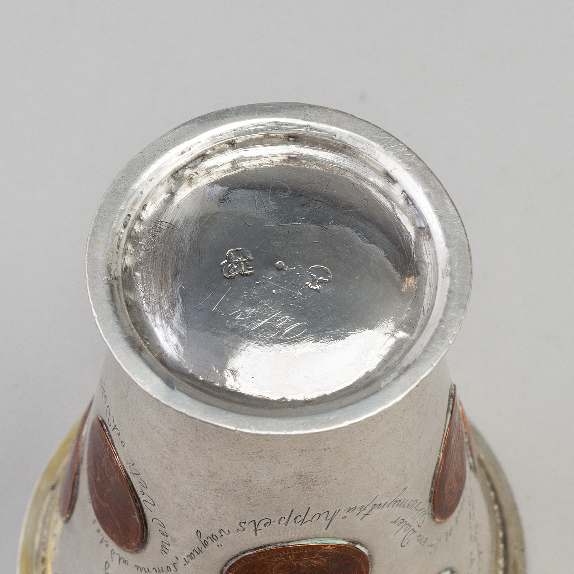 BÄGARE, silver, Carl Magnus Ekman, Eksjö 1729-1738). - Bukowskis