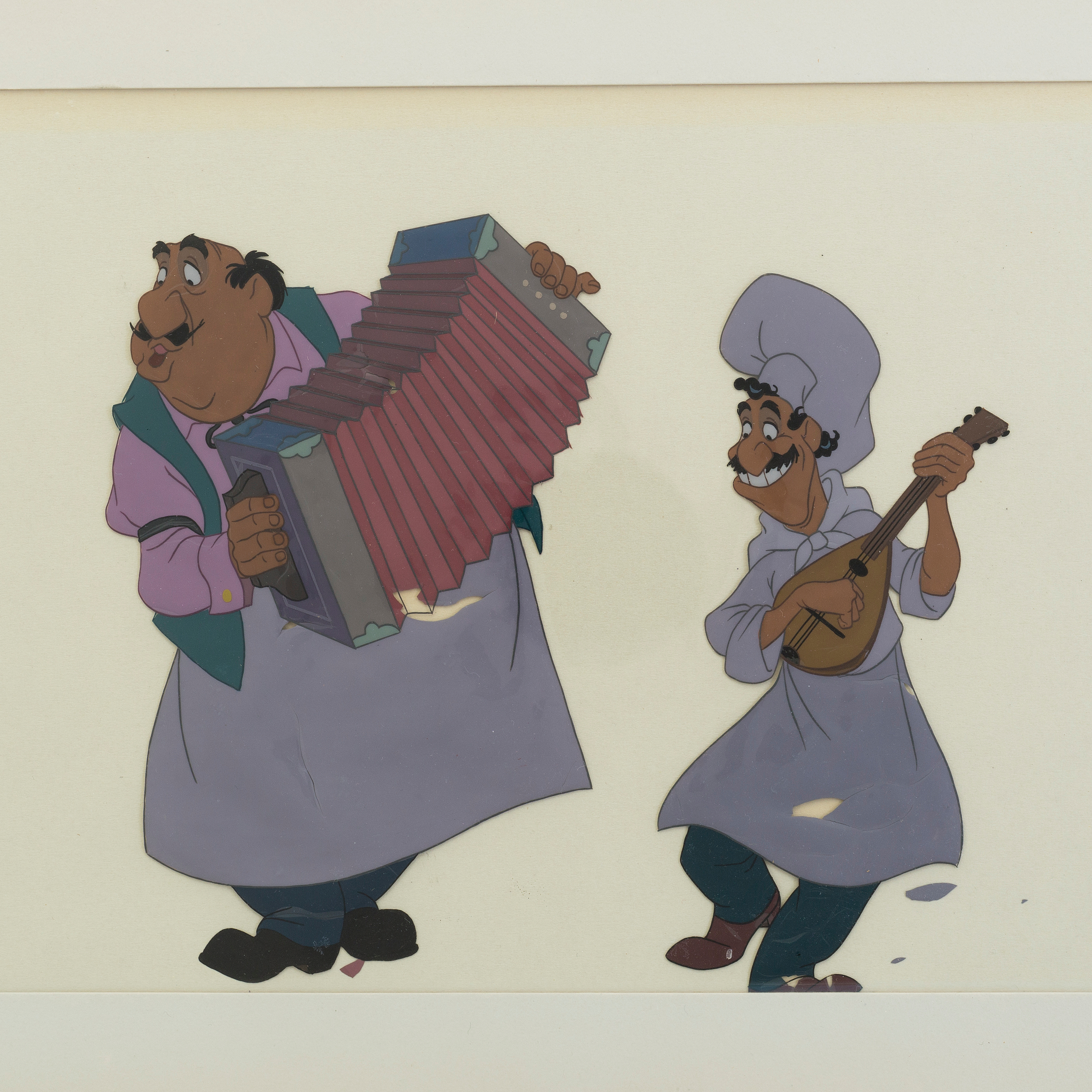 FILMCELL, från den tecknade filmen Lady och Lufsen, 1955. - Bukowskis