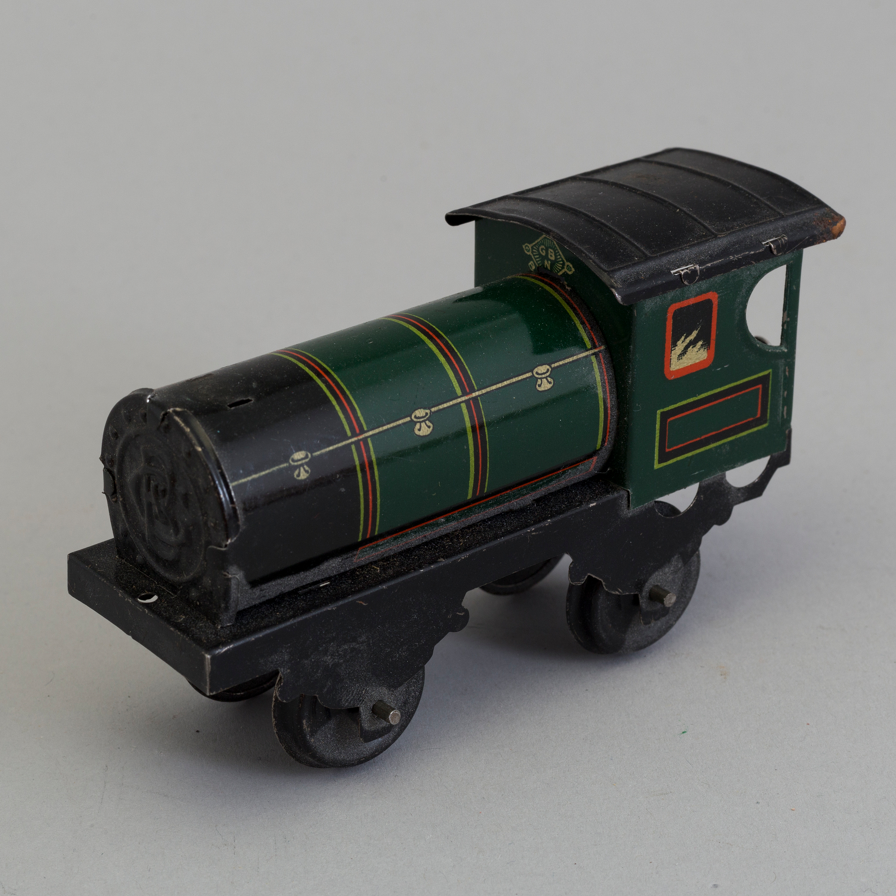 A MINIATURE THREE PIECE TRAIN SET, track, GBN Bavaria Bing Werke, first ...