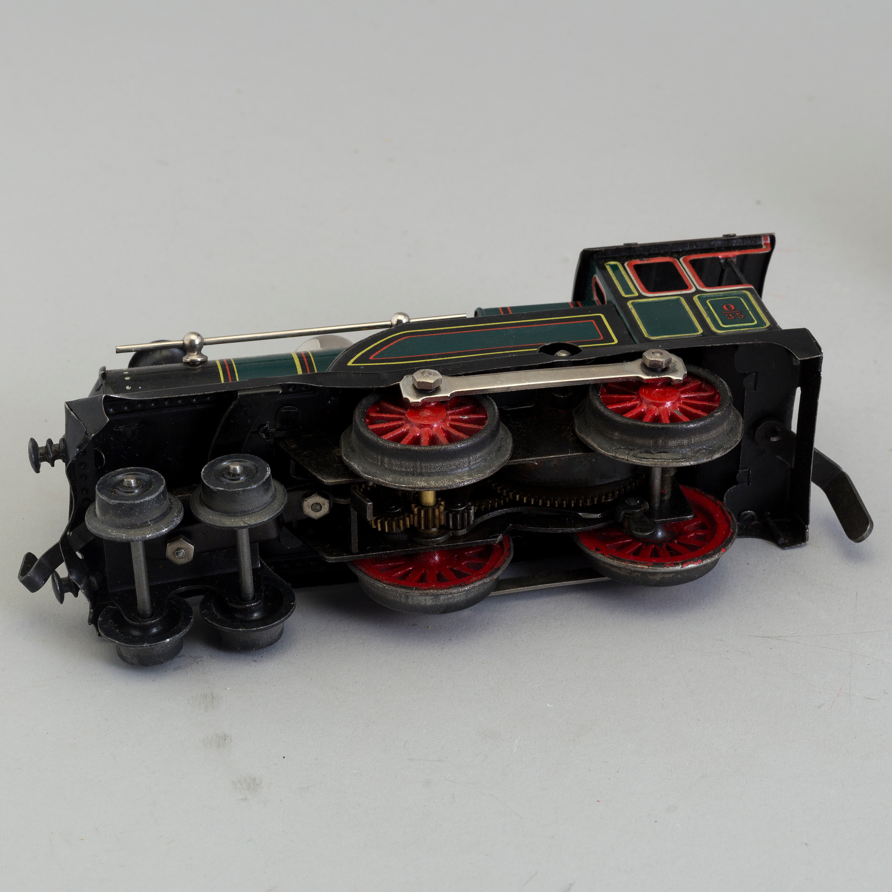 A MINIATURE THREE PIECE TRAIN SET, track, GBN Bavaria Bing Werke, first ...