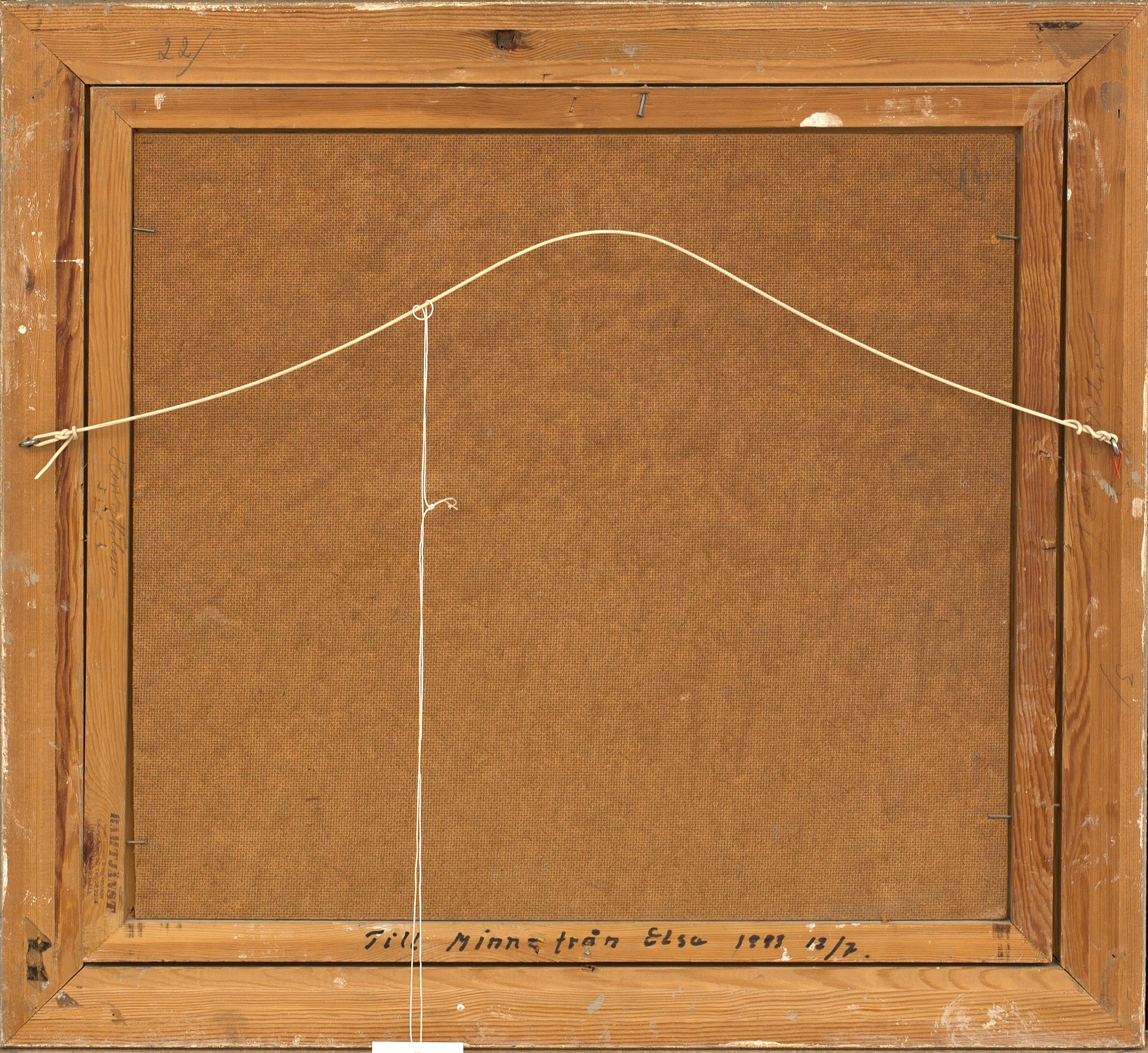 SVEN HELLSTRÖM, oil on panel, signed, dated 1946, - Bukowskis