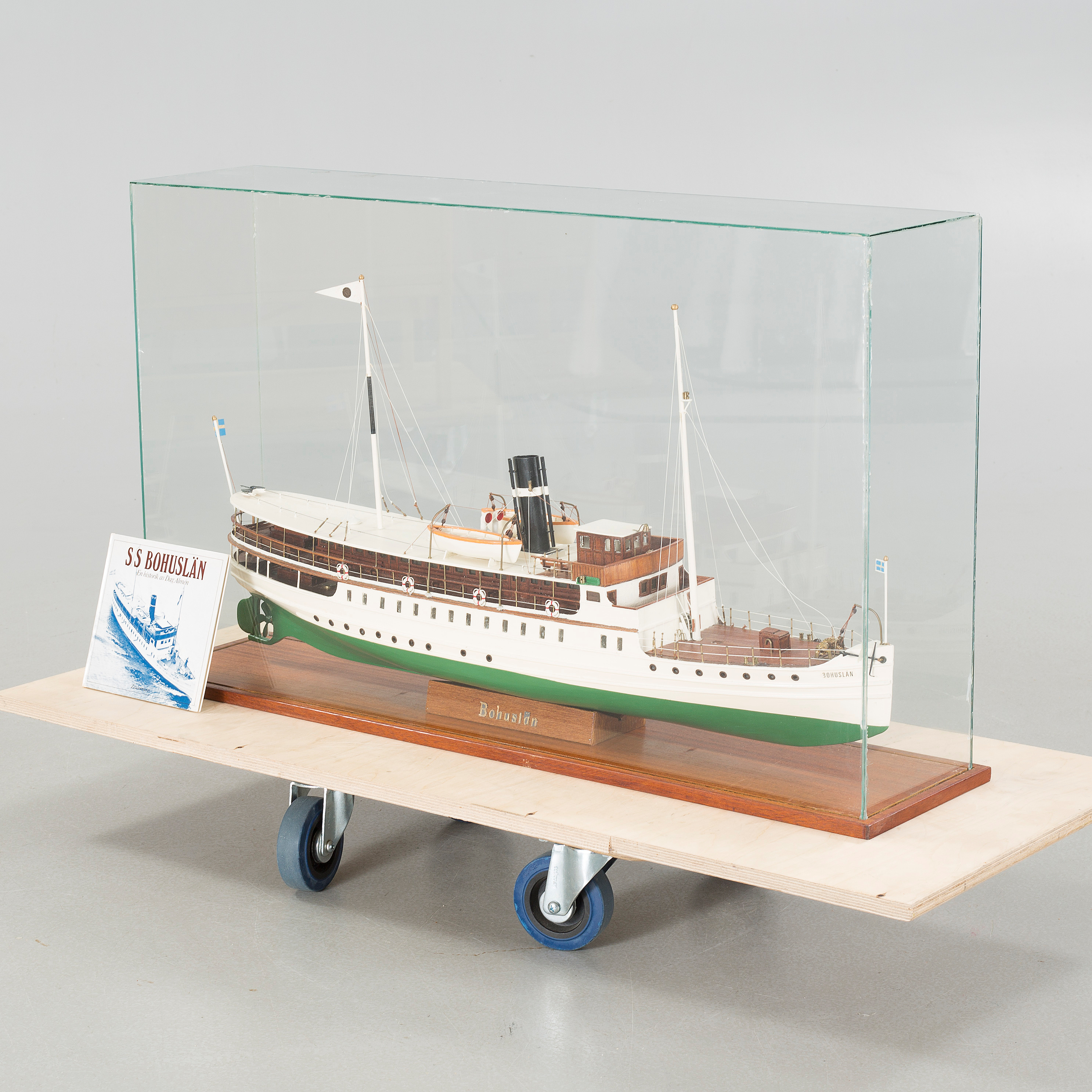 A "S/S Bohuslän" boat model, second half of the 20th century. - Bukowskis