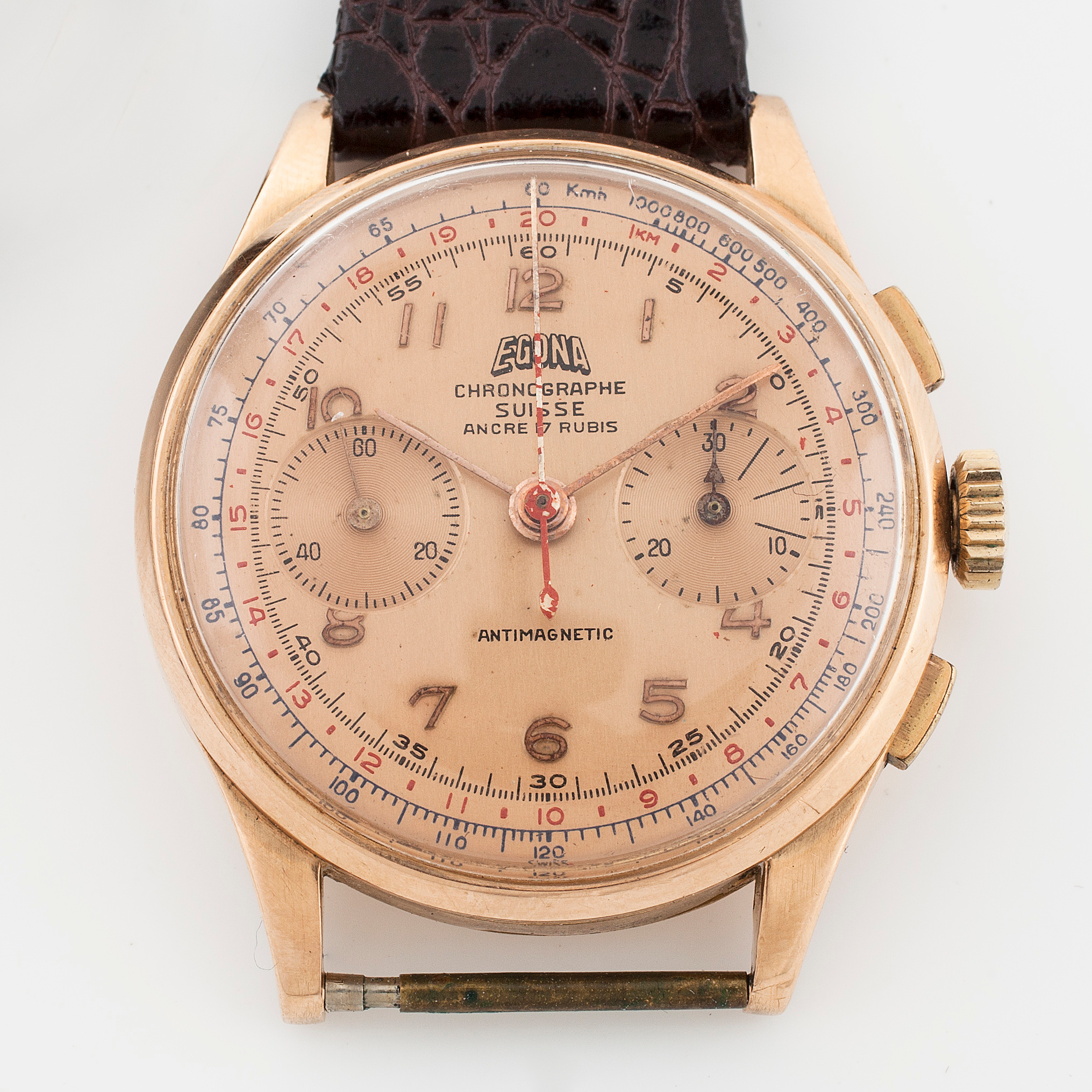 EGONA, wrist watch, 37,5 mm. - Bukowskis