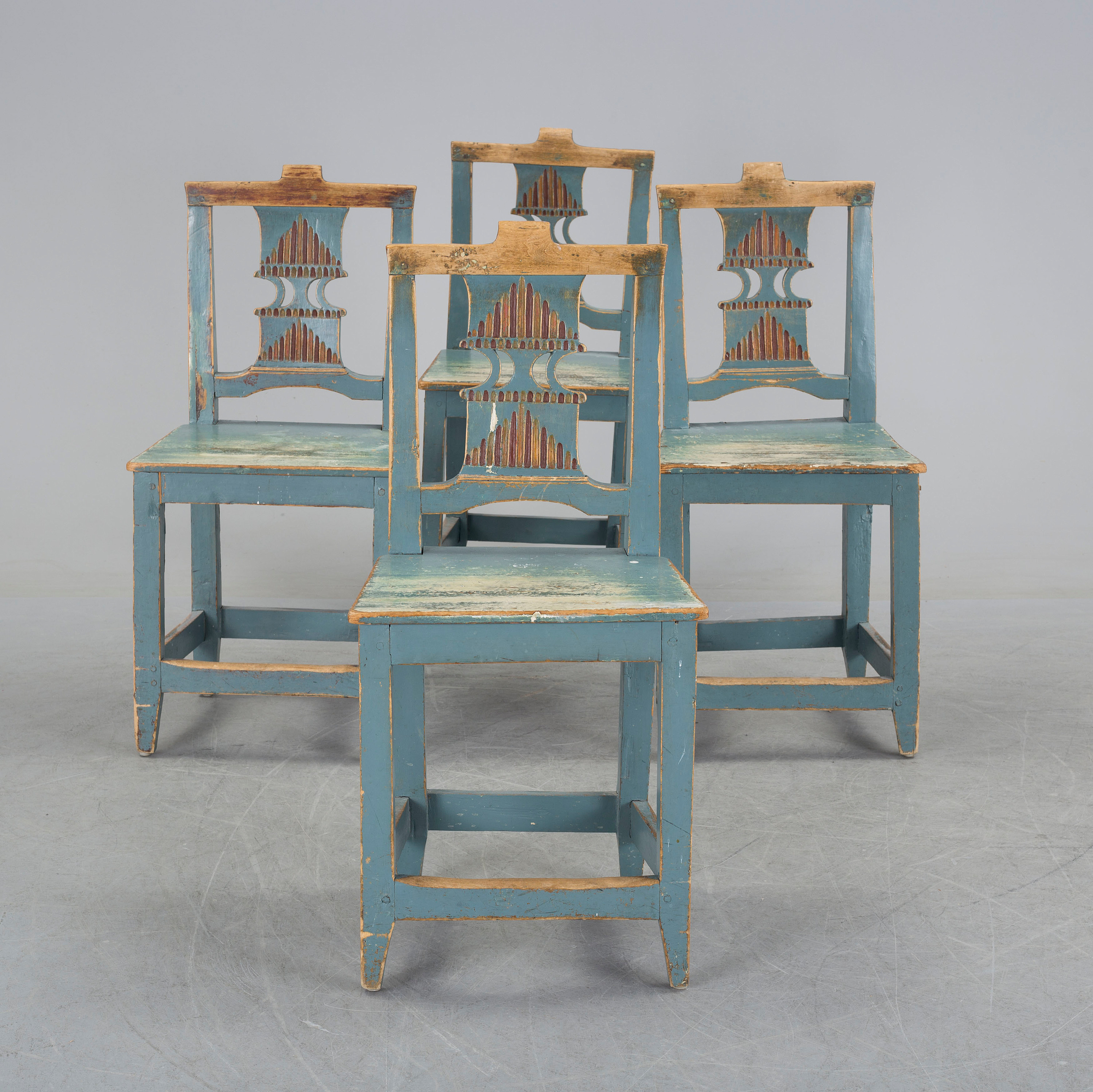 4 mid-19th century chairs, - Bukowskis
