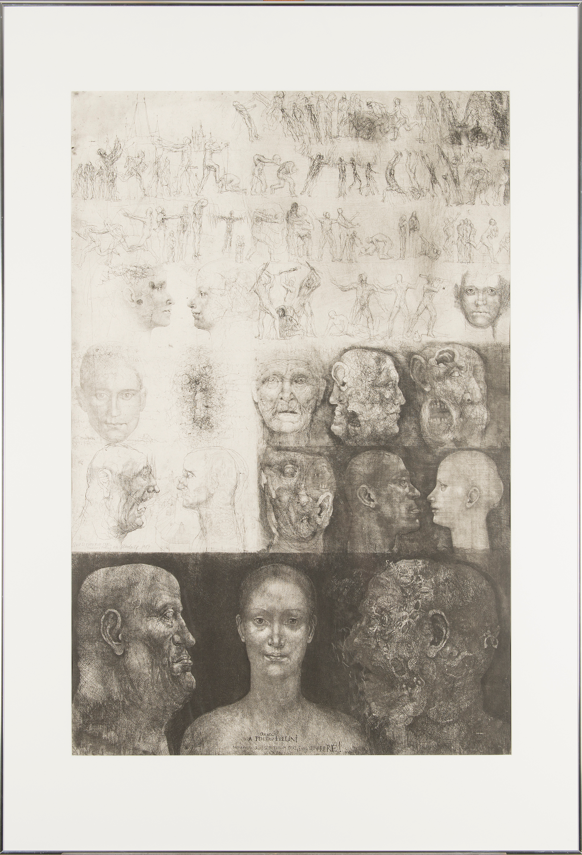 JIRI ANDERLE, etsning, signerad och daterad 1984, numrerad E.A. - Bukowskis