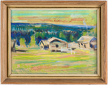 ERLING ÄRLINGSSON, Pastell, monogramsignerad. - Bukowskis