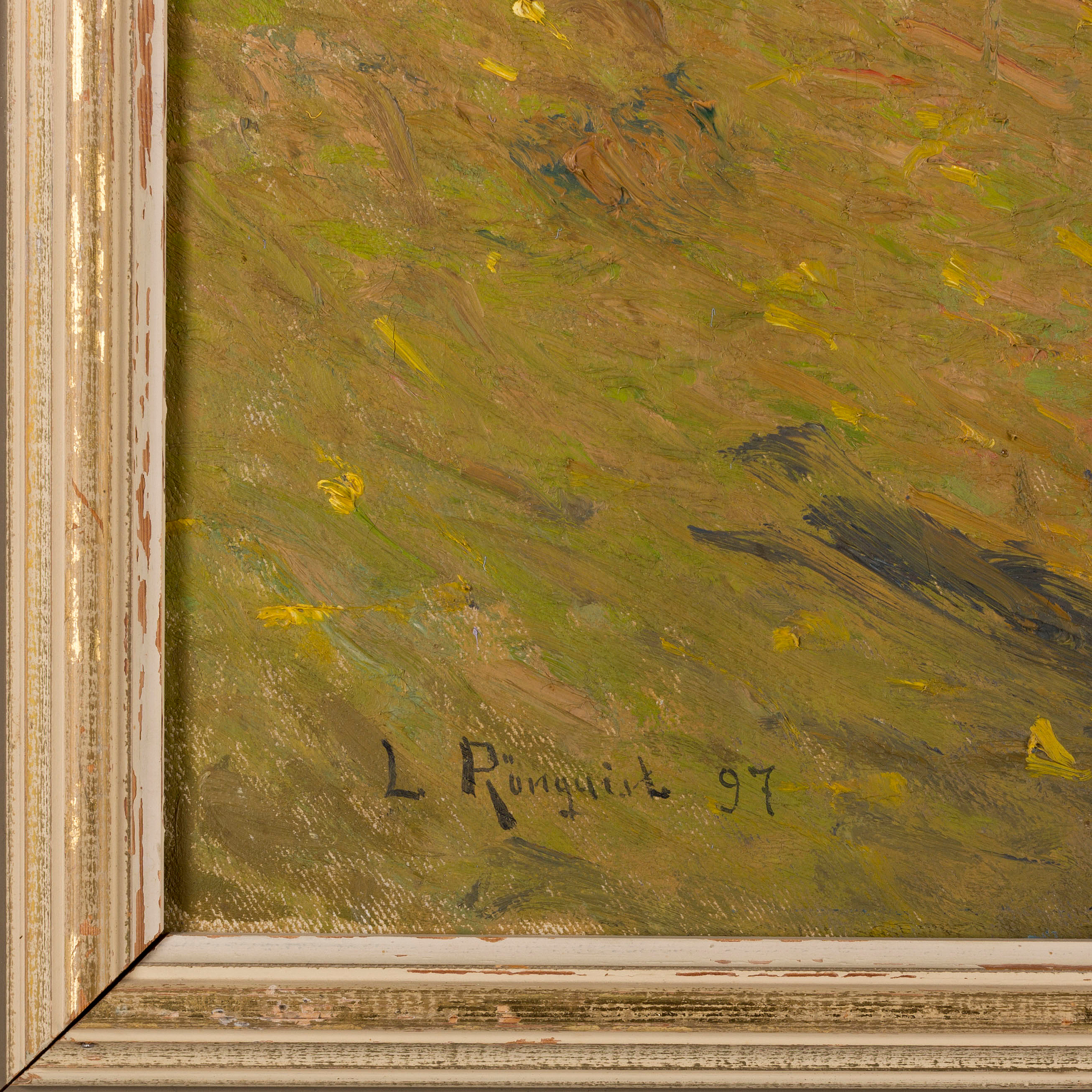 LOTTEN RÖNQUIST, olja på duk, signerad och daterad -97. - Bukowskis