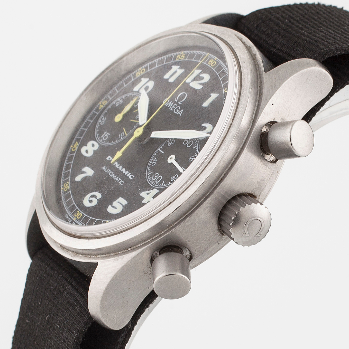 OMEGA, Dynamic Automatic, wristwatch, chronograph, 38,5 mm. - Bukowskis