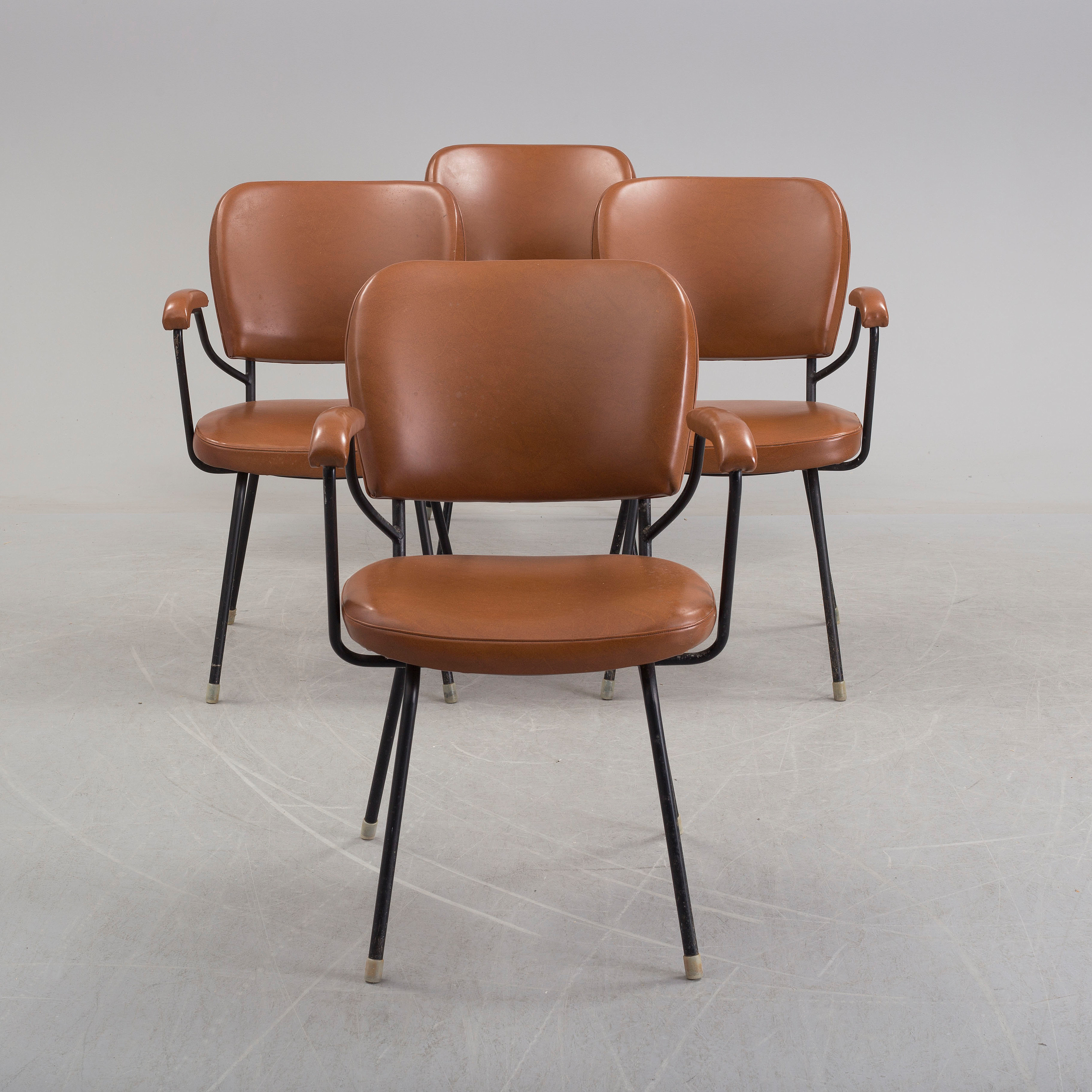 STOLAR, fyra stycken, 1950 / 60-tal. - Bukowskis