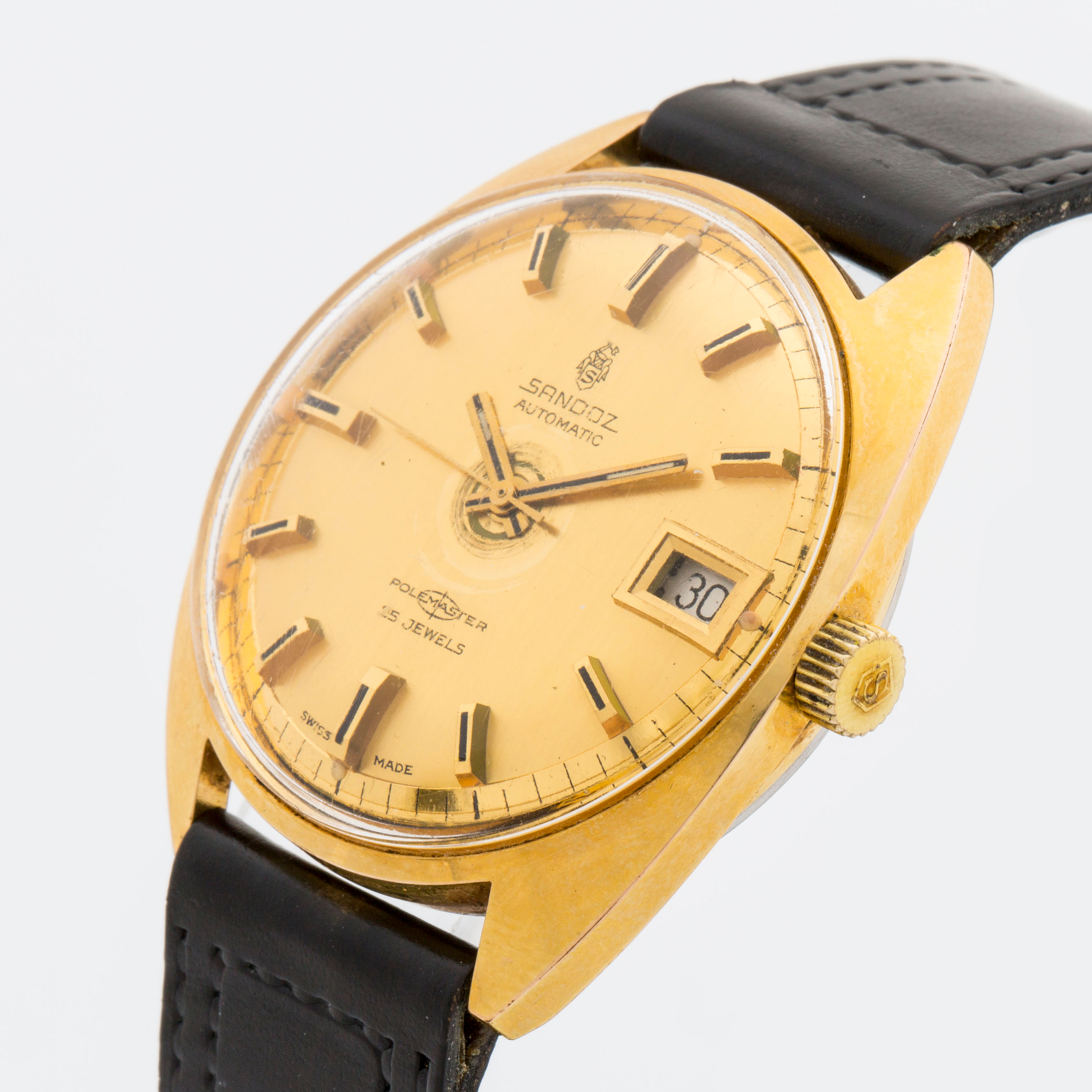 SANDOZ, Polemaster, armbandsur, 34 mm, - Bukowskis