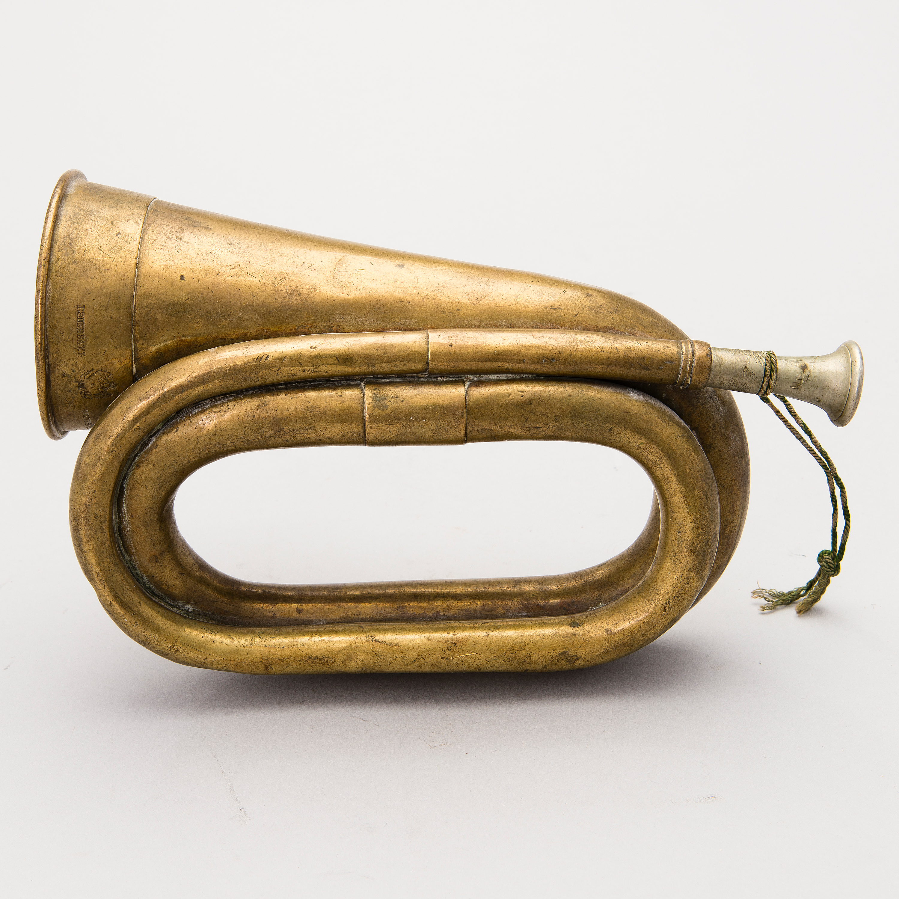 An Imperial Russian brass signal horn, second half of 19th Century ...