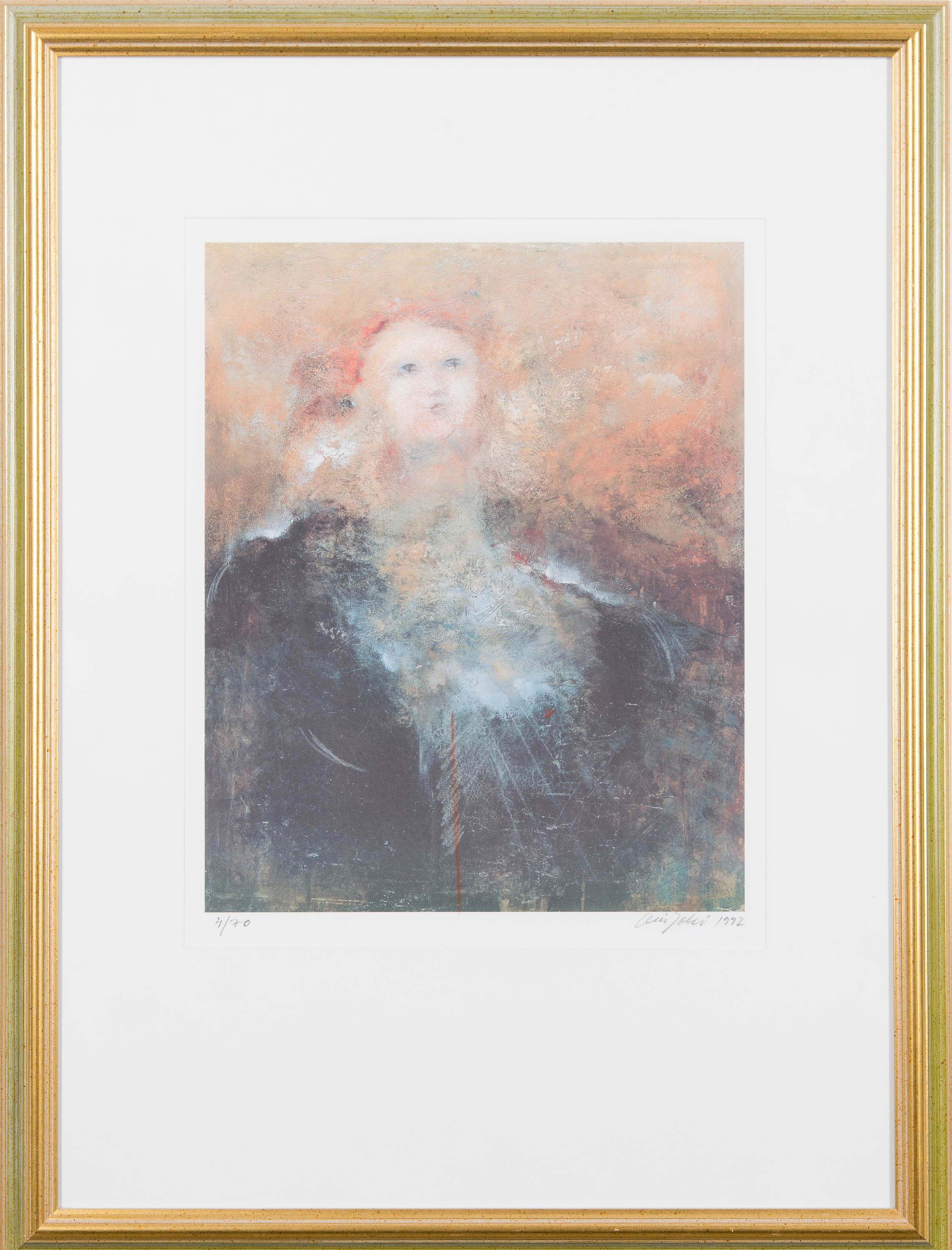 OLLI JOKI, serigrafi, signerad och daterad 1992, numrerad 4/70. - Bukowskis