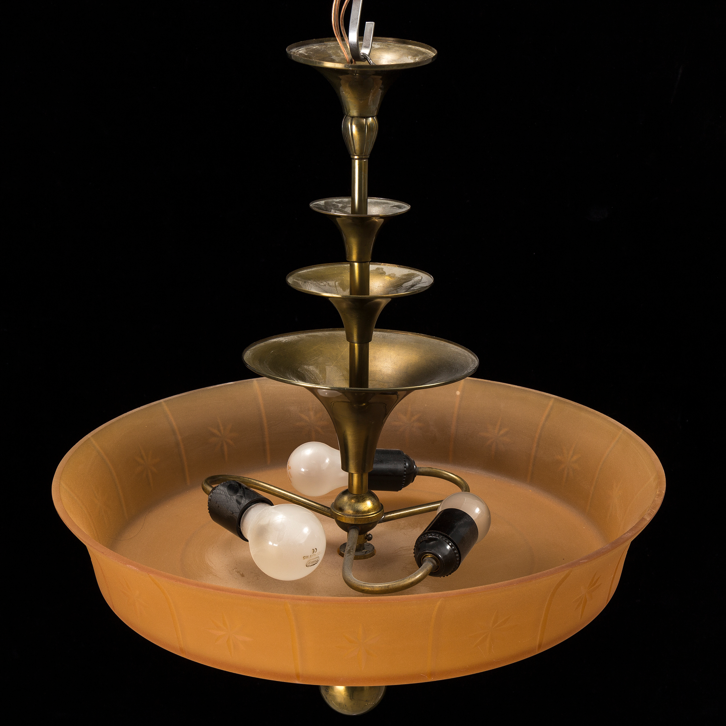 A 1920s ceiling light. - Bukowskis