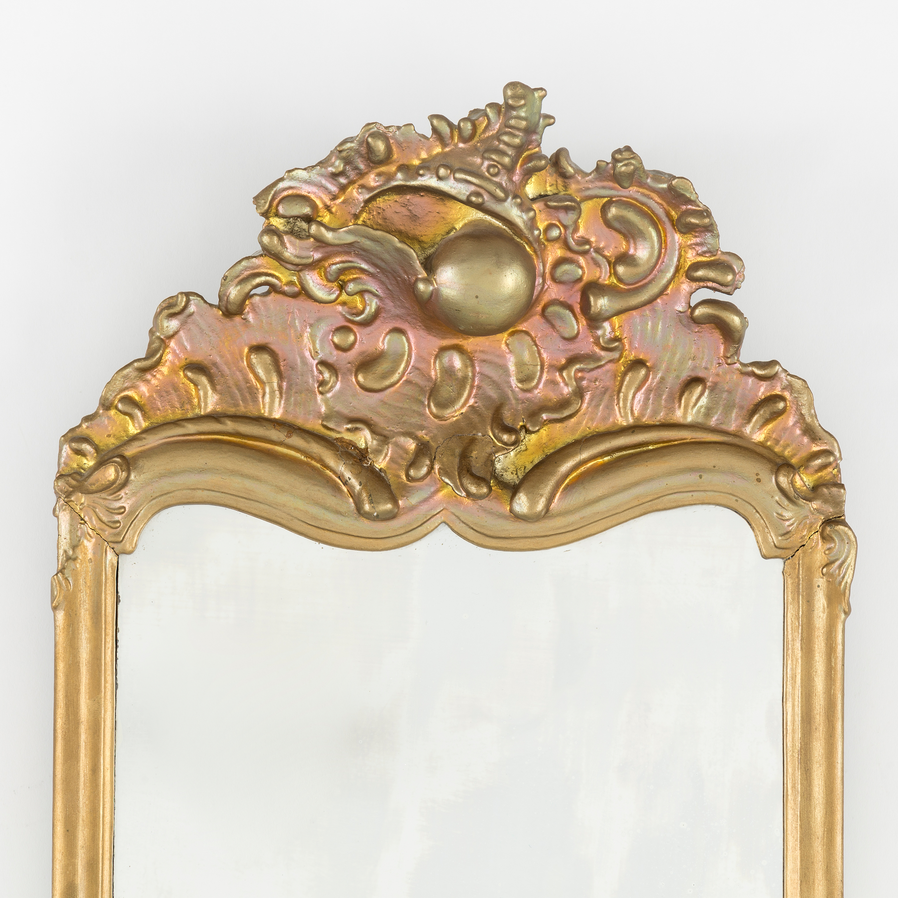 A rococo mirror, 18th century. - Bukowskis