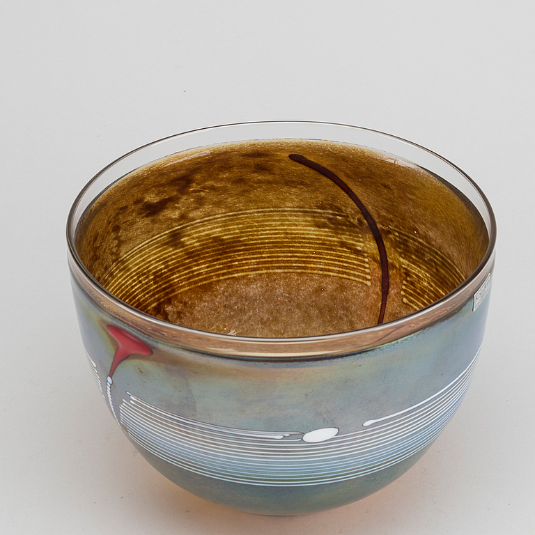 BERTIL VALLIEN, skål, Kosta Boda. - Bukowskis