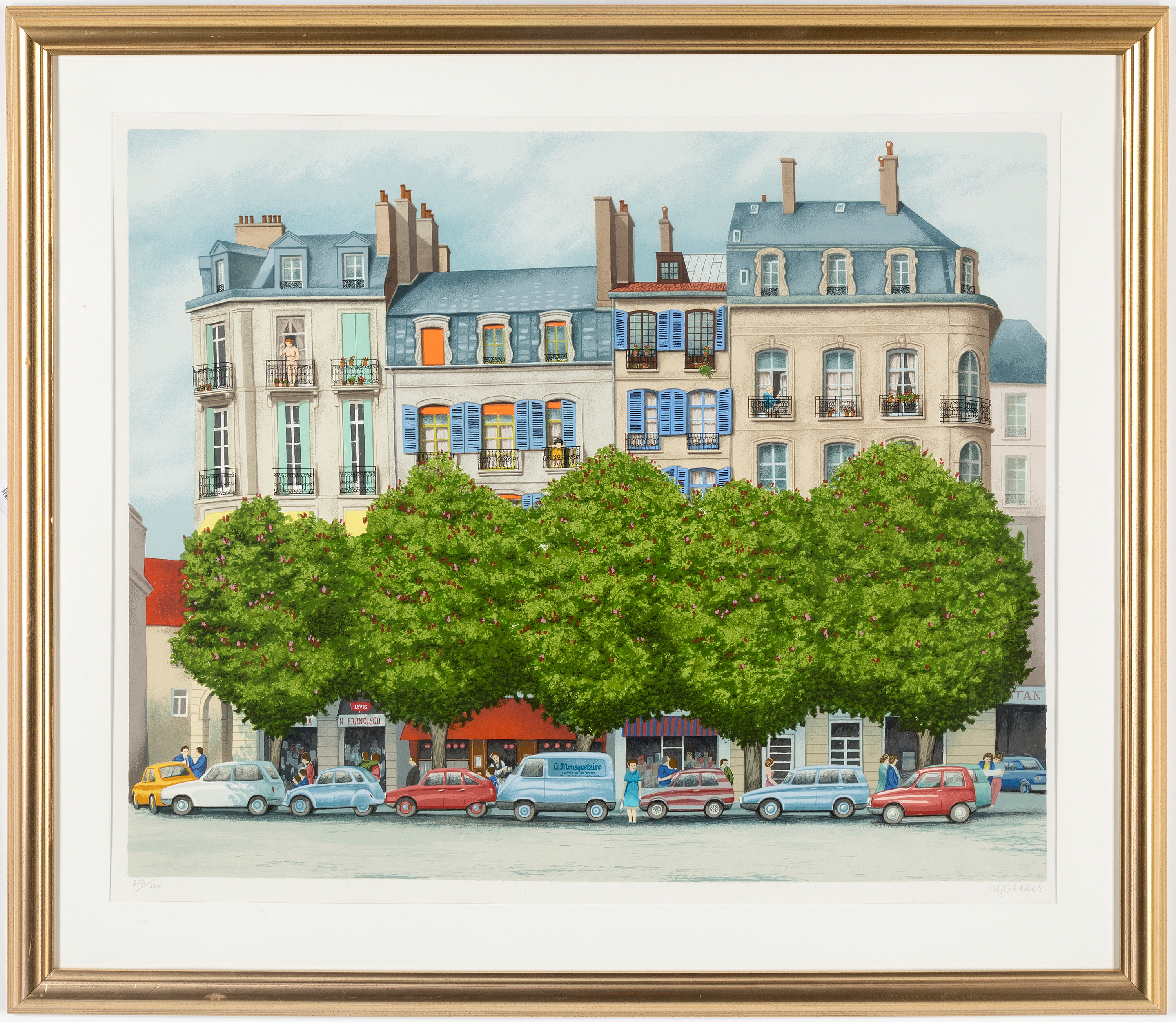 ULF GREDER, colour litograph, signed and numbered 350/360. - Bukowskis