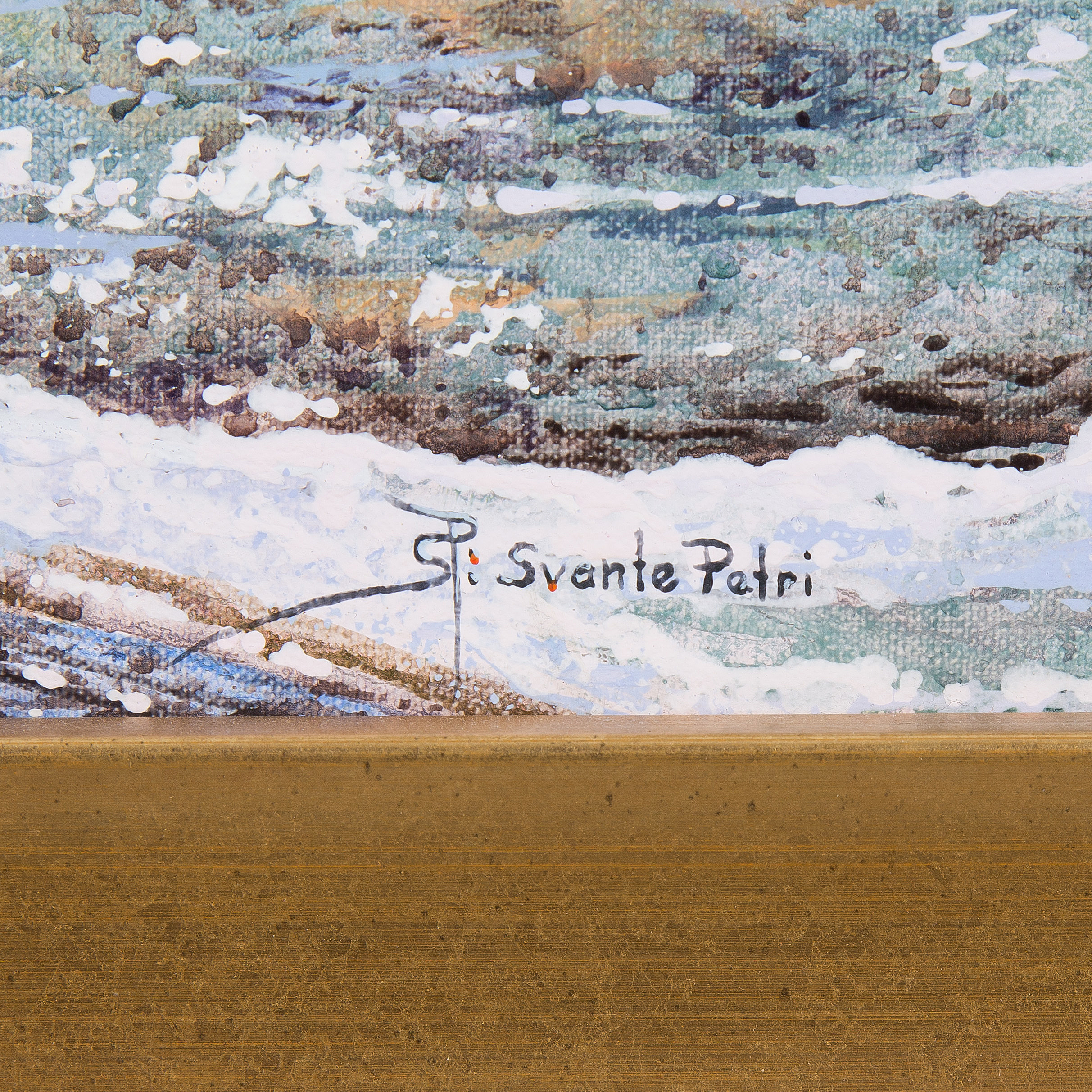 SVANTE PETRI, oil on canvas, 70 x 100 cm, signed. - Bukowskis