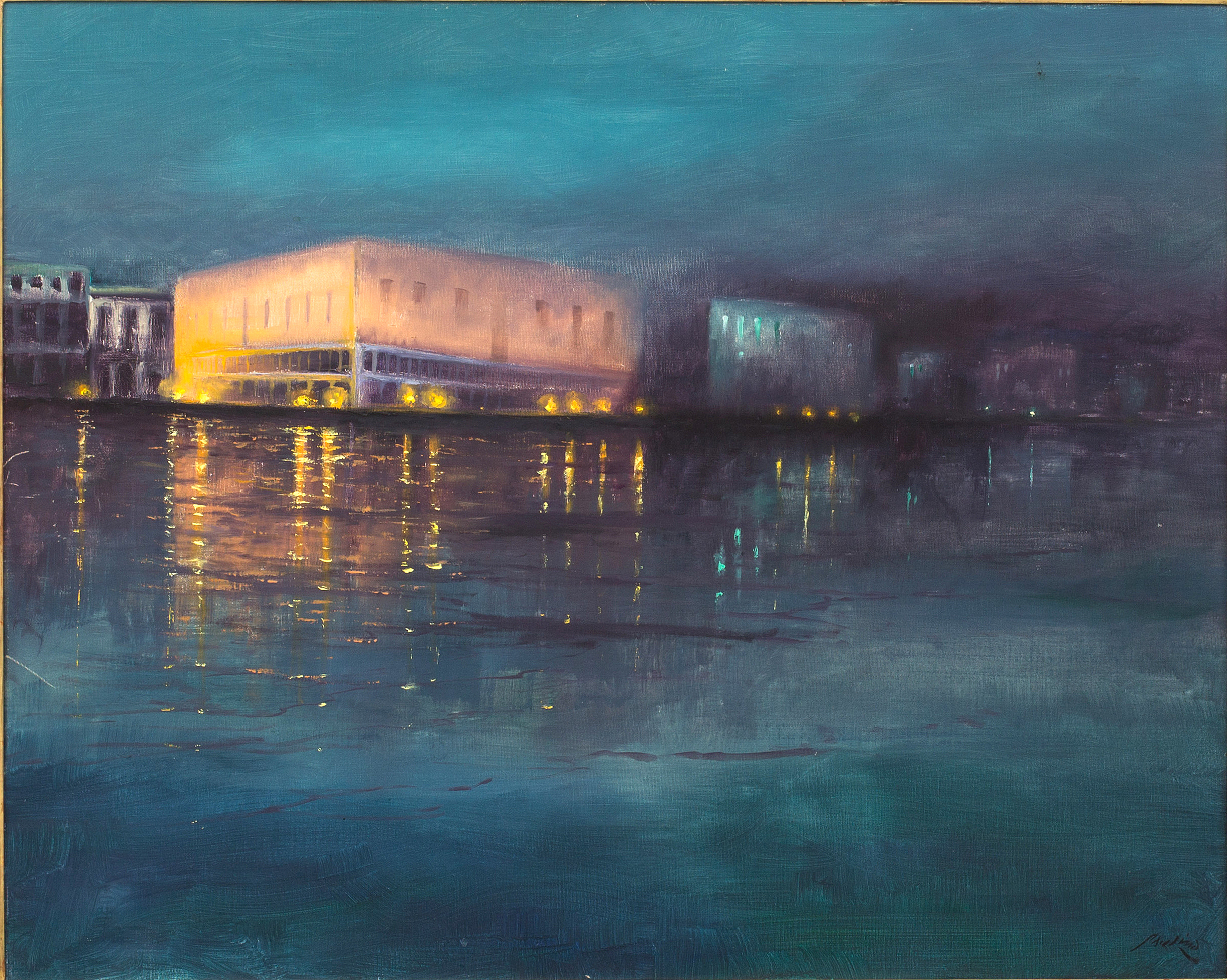 AXEL LIND, olja på duk signerad. - Bukowskis