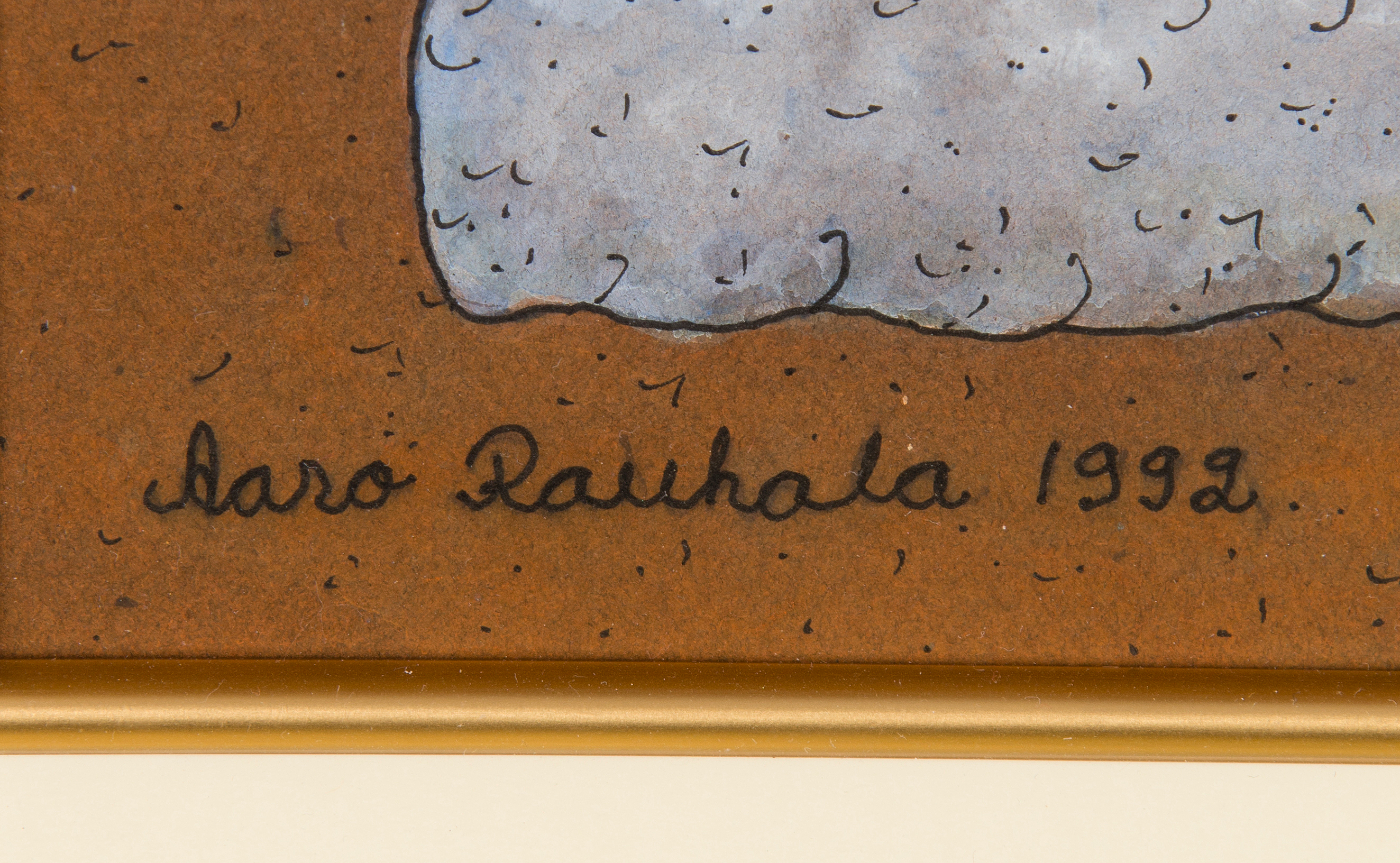 AARO RAUHALA, oil on panel, signed and dated 1992. - Bukowskis