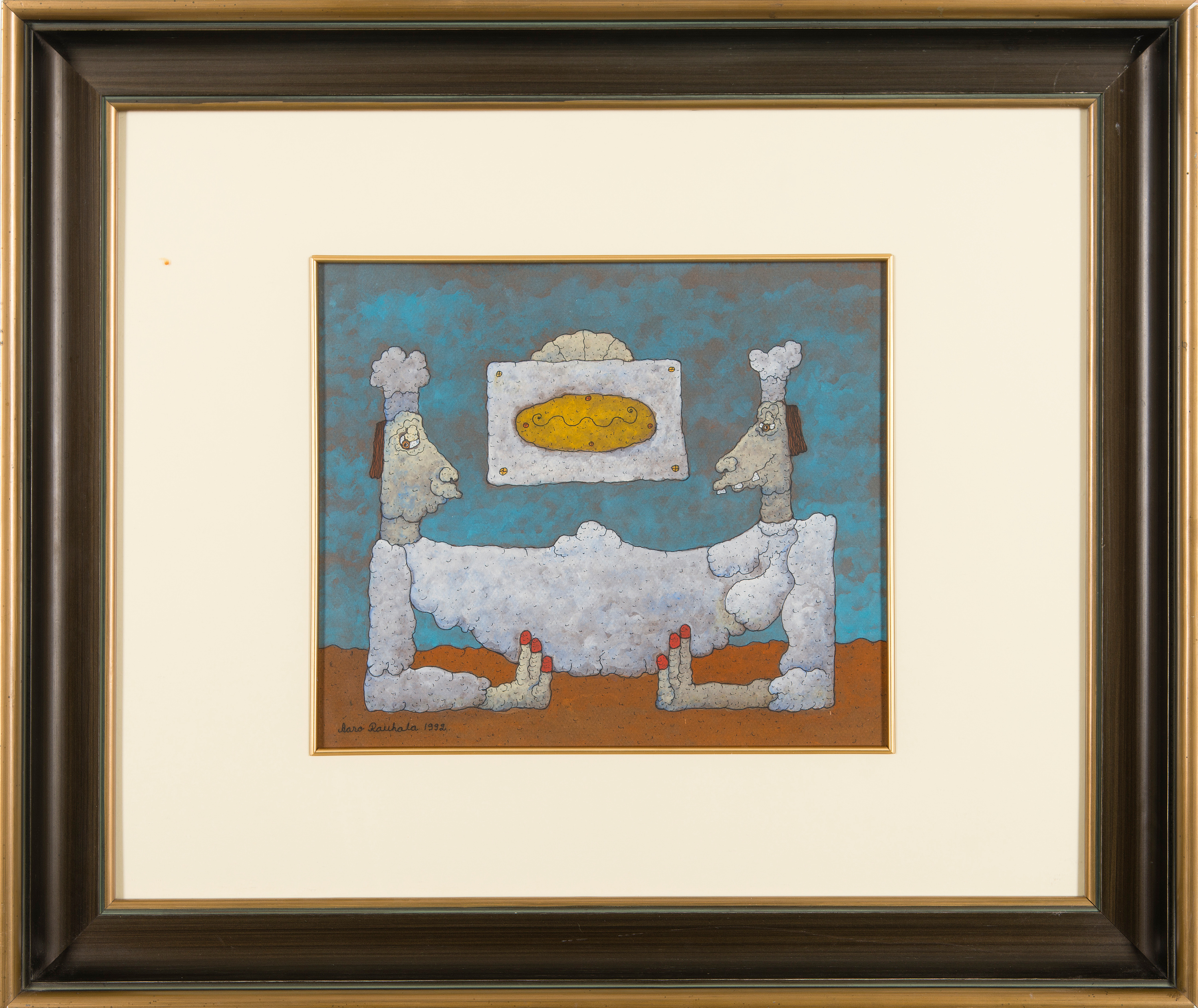 AARO RAUHALA, oil on panel, signed and dated 1992. - Bukowskis