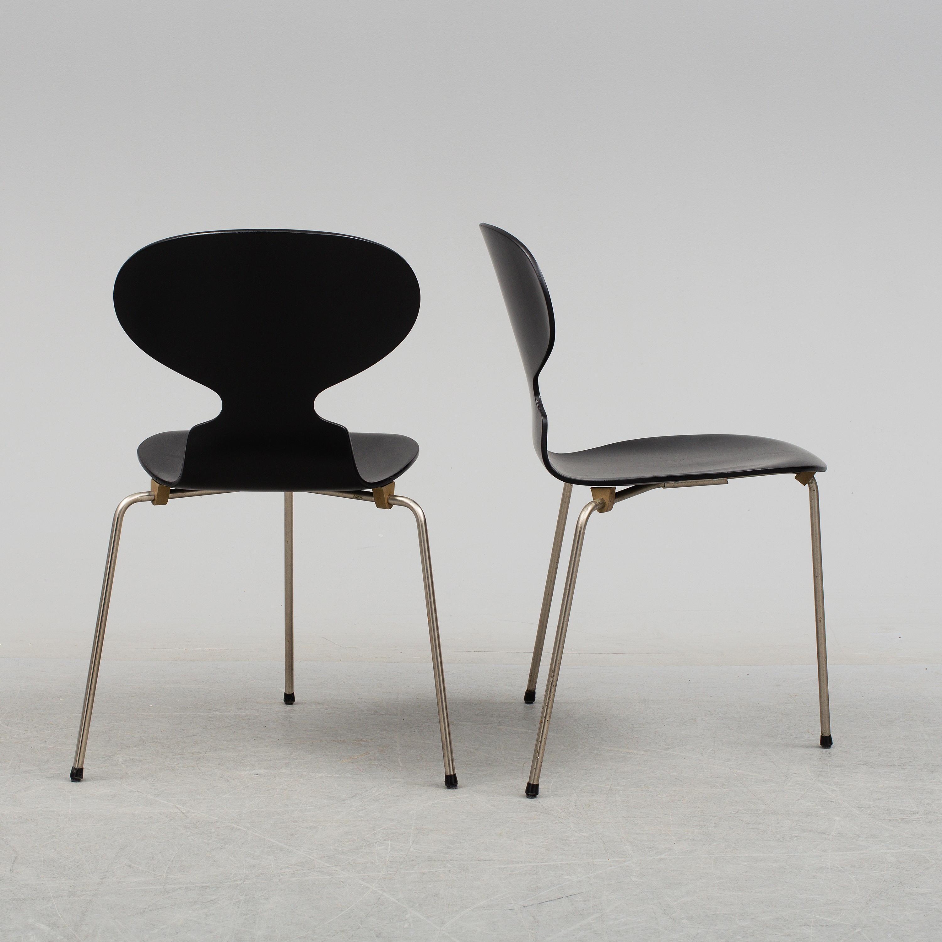 Six 'Myran' chairs by Arne Jacobsen for Fritz Hansen. - Bukowskis