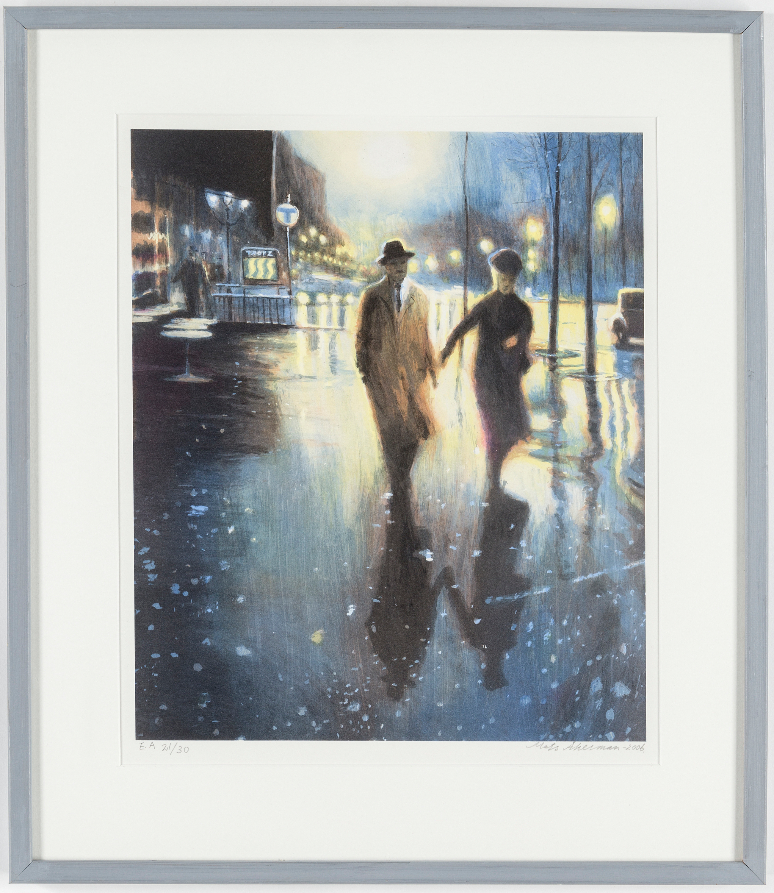 MATS ÅKERMAN, färglitografi, signerad Mats Åkerman, daterad -2006 och ...