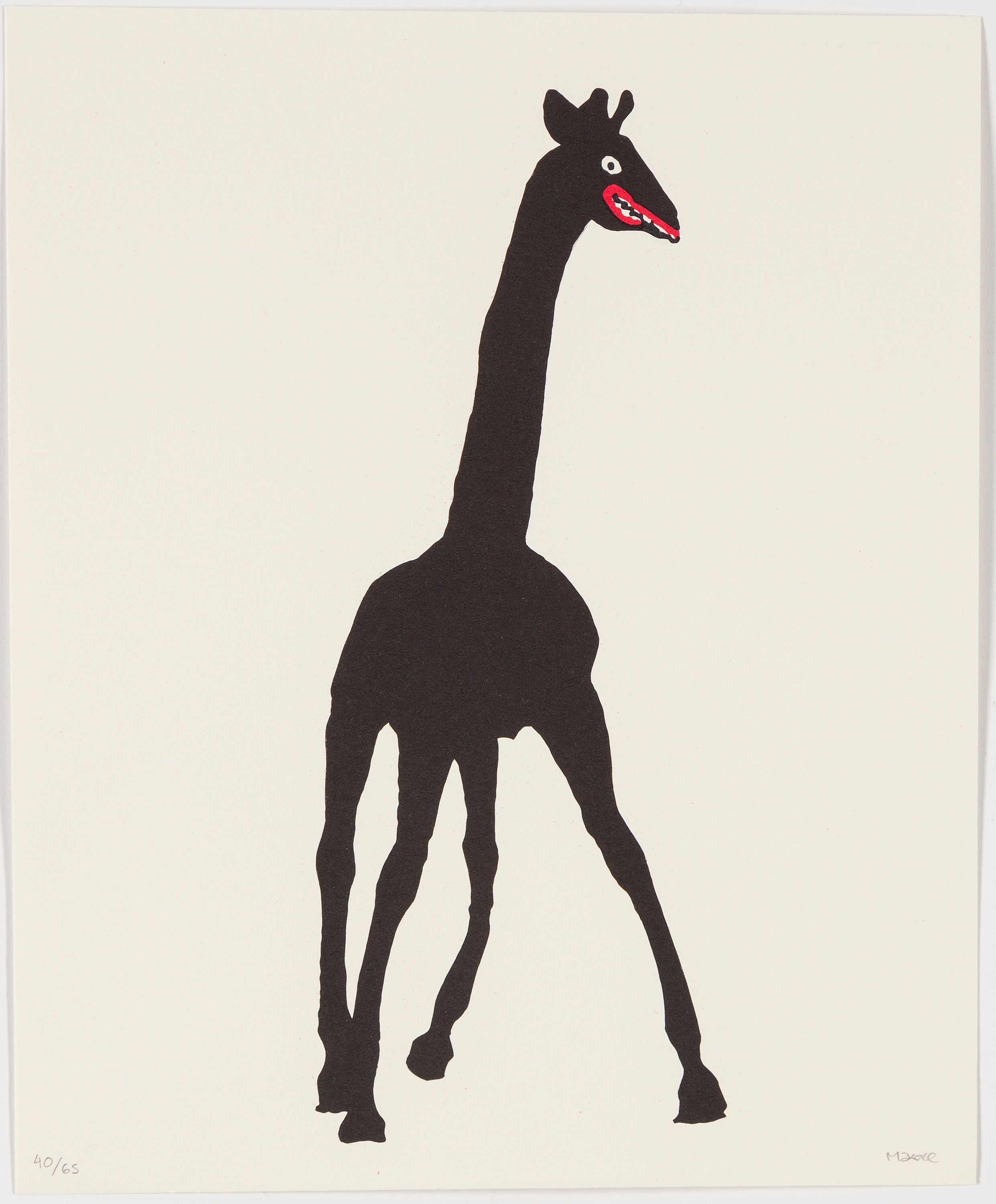 MAKODE LINDE, lithograph in colours, signed and numbered 40/65. - Bukowskis