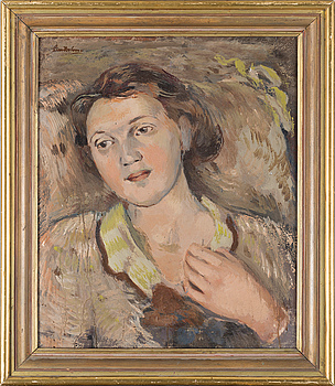 oil on canvas, signed. - Bukowskis