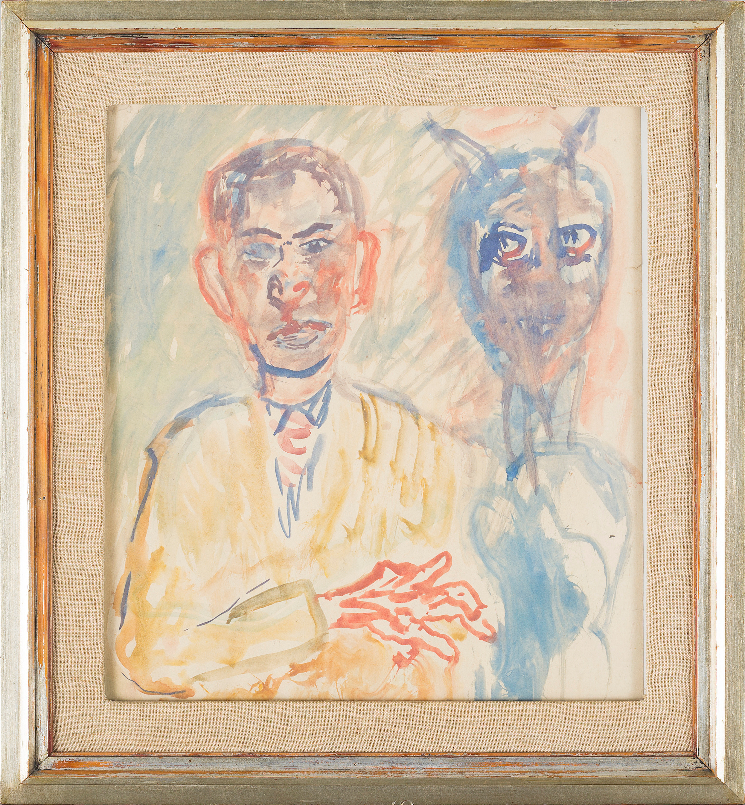 IVAN IVARSON, akvarell, märkt "Ivar Ivarson" på lapp à tergo. - Bukowskis