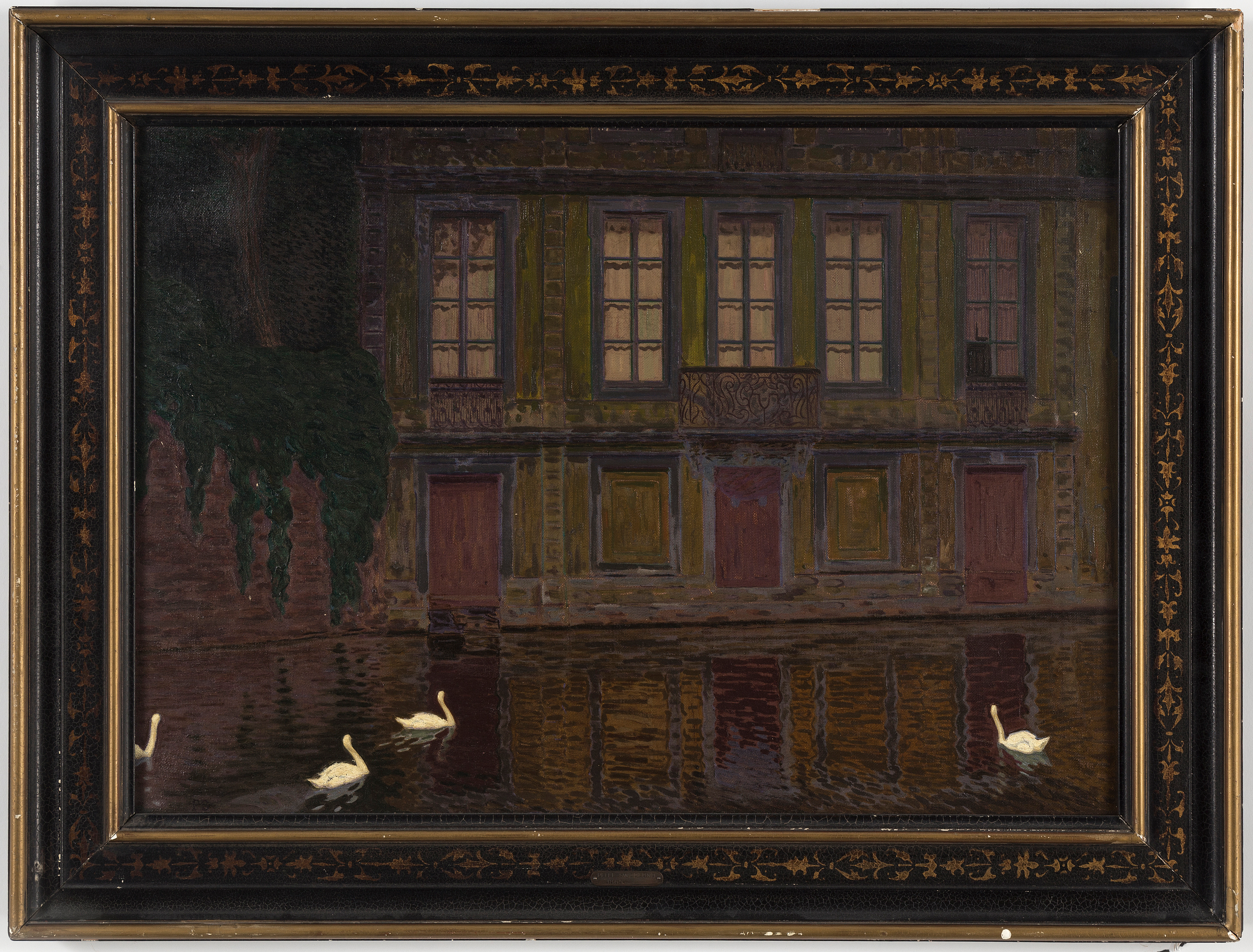 PELLE SWEDLUND, oil on canvas, signed. - Bukowskis