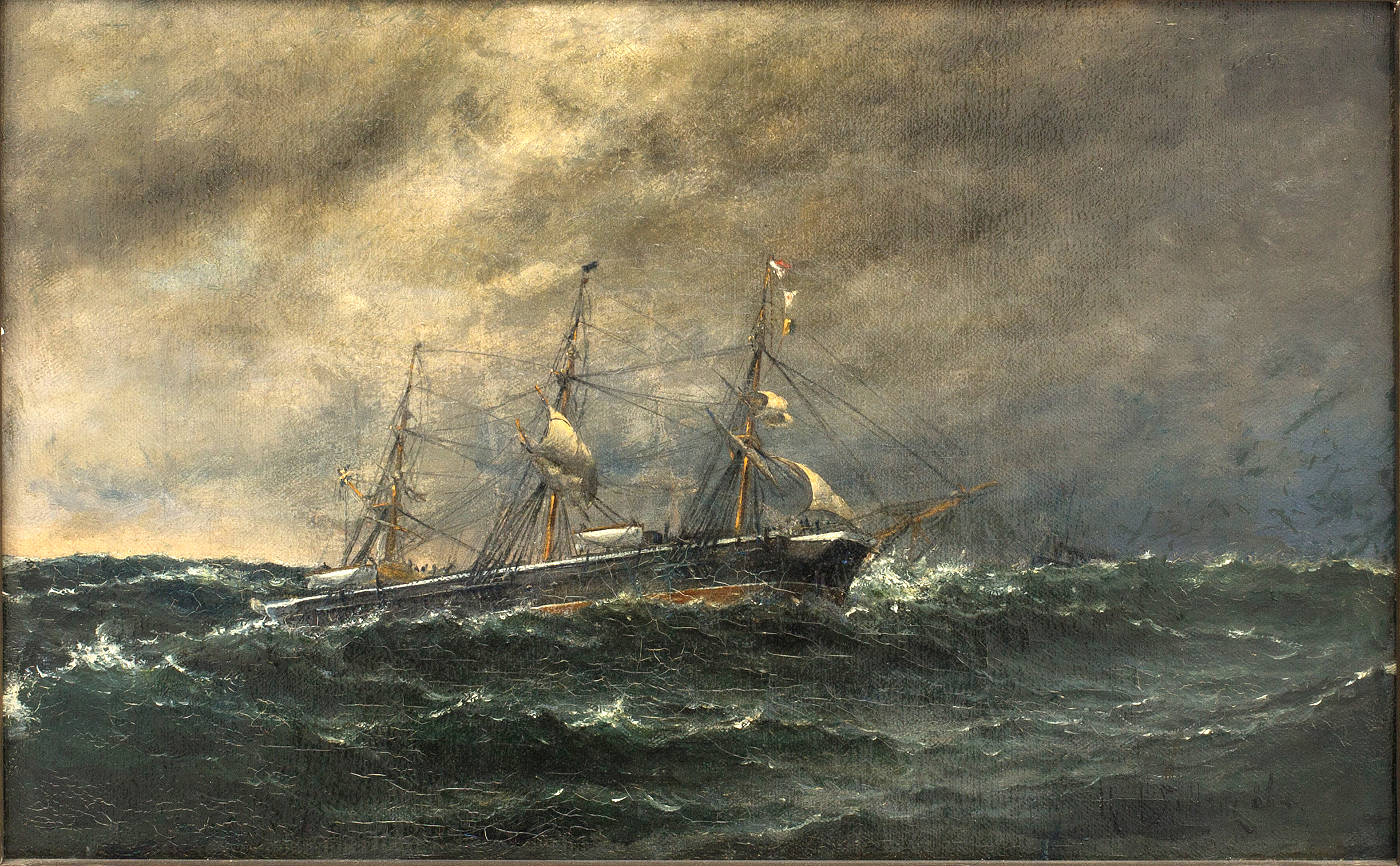 HERMAN AF SILLÉN, olja på duk signerad. - Bukowskis