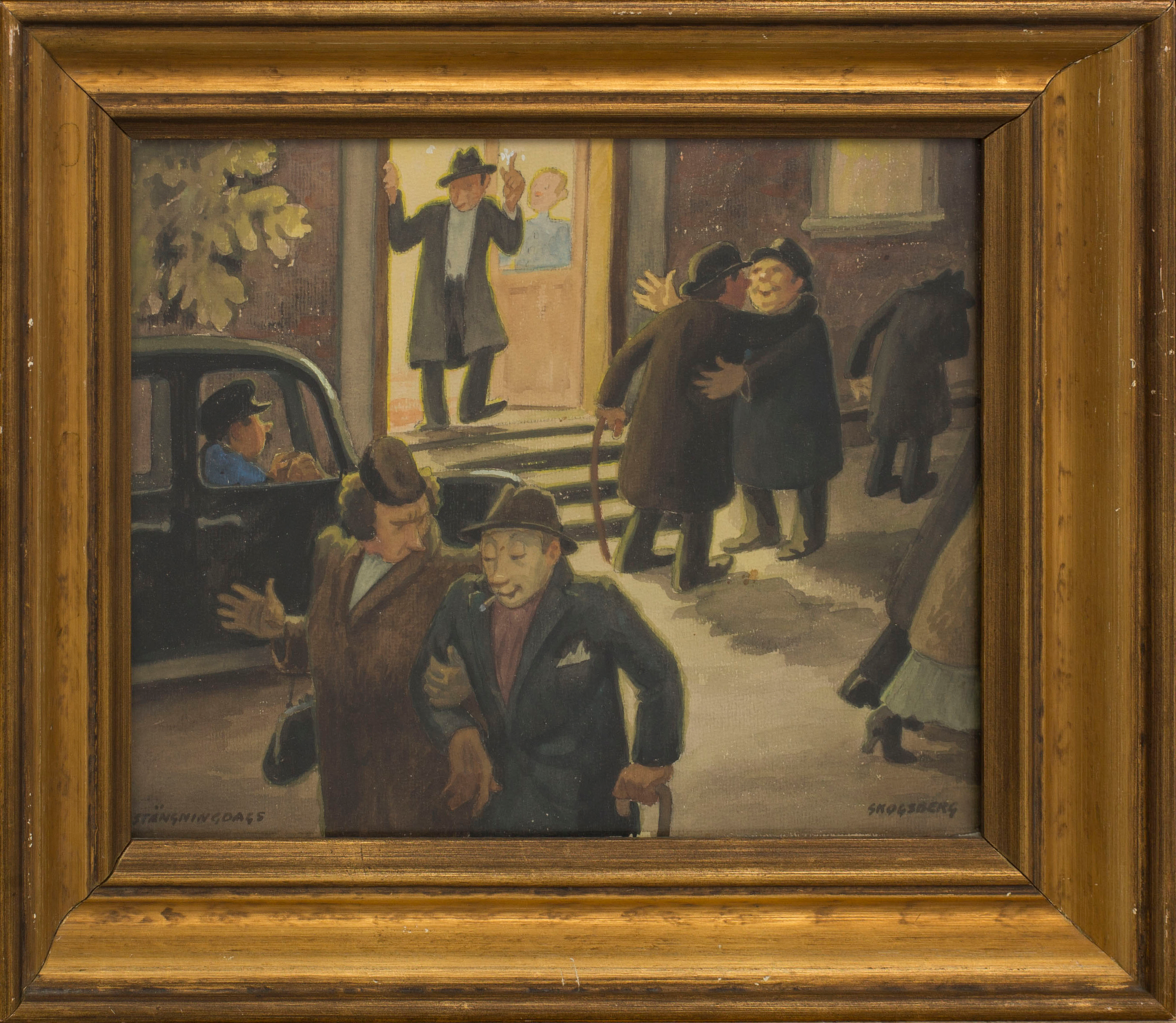 HARALD SKOGSBERG, TWO WATER COLOUR. - Bukowskis