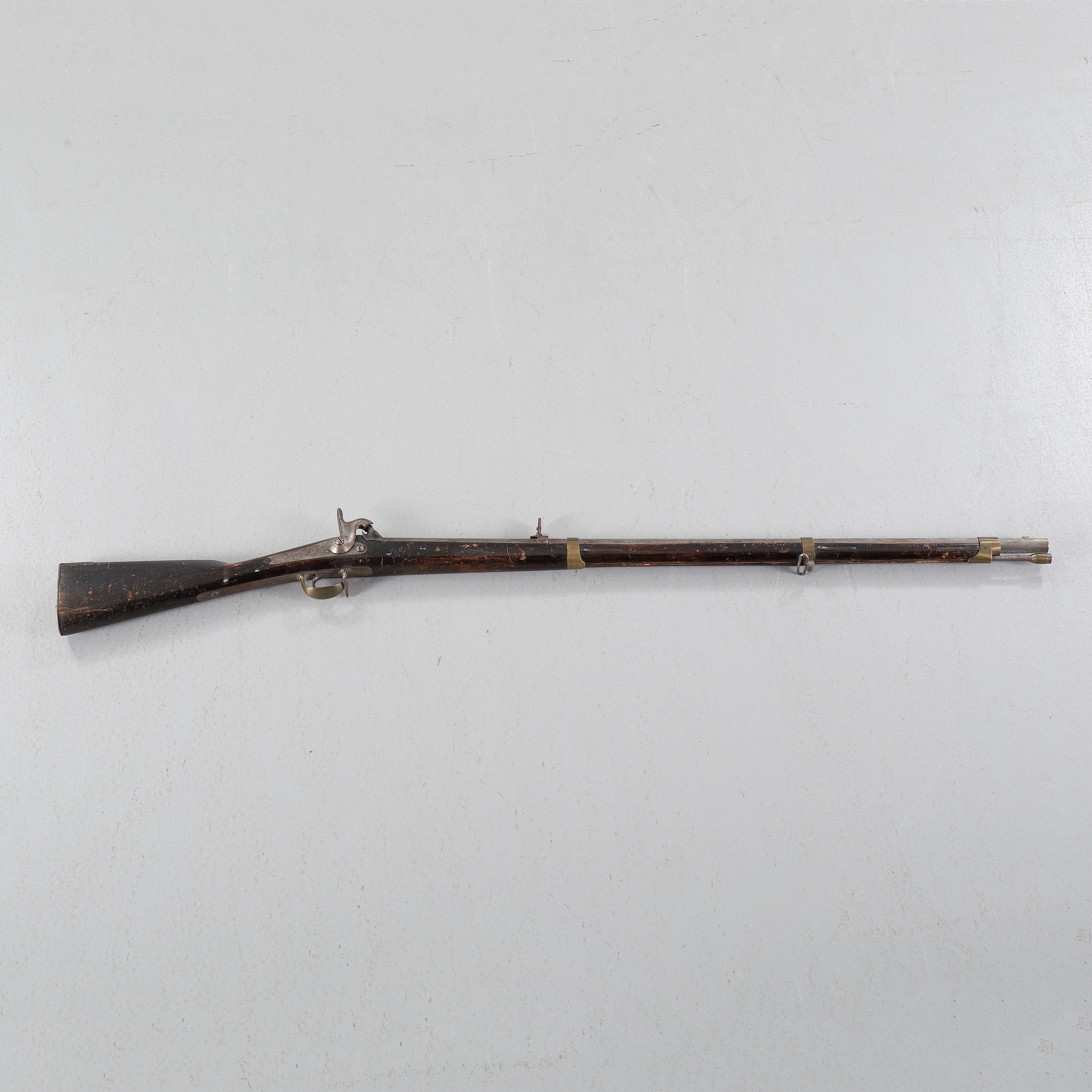 A percussion rifle, m/1857. - Bukowskis