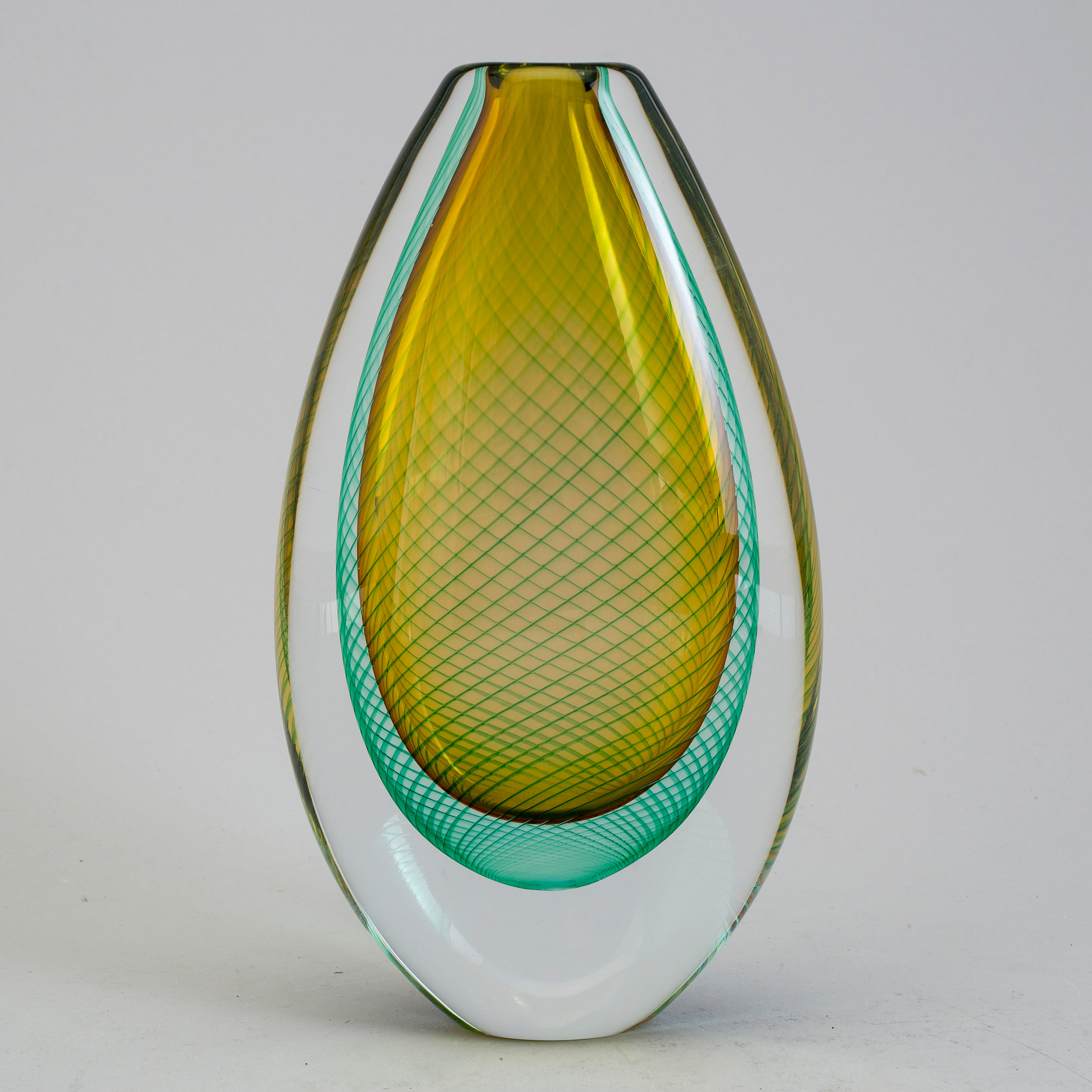 JAN-ERIK RITZMAN, vas, glas, signerad och daterad 98, Transjö. - Bukowskis