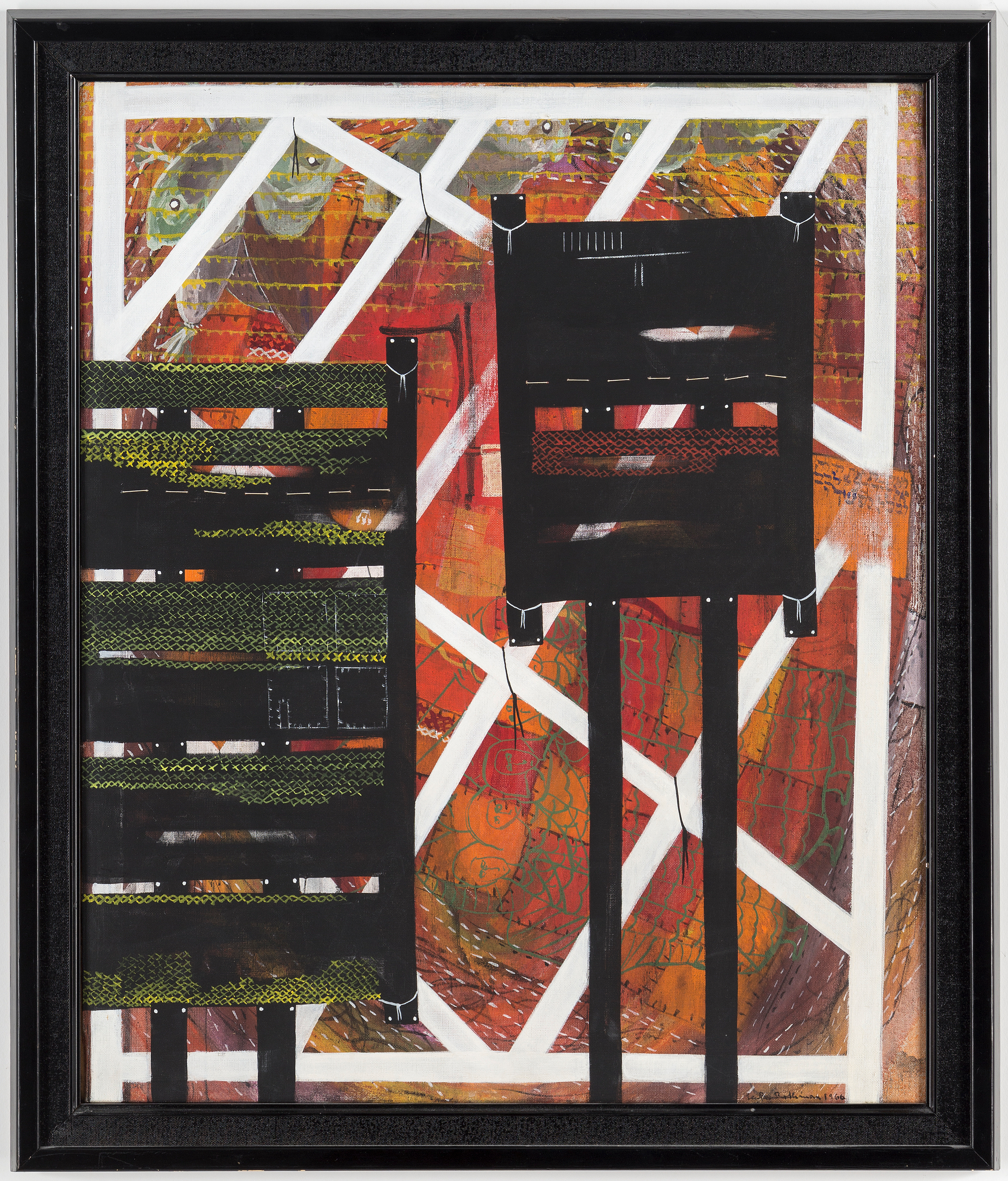 LENKE ROTHMAN, oil on canvas, signed and dated 1966. - Bukowskis