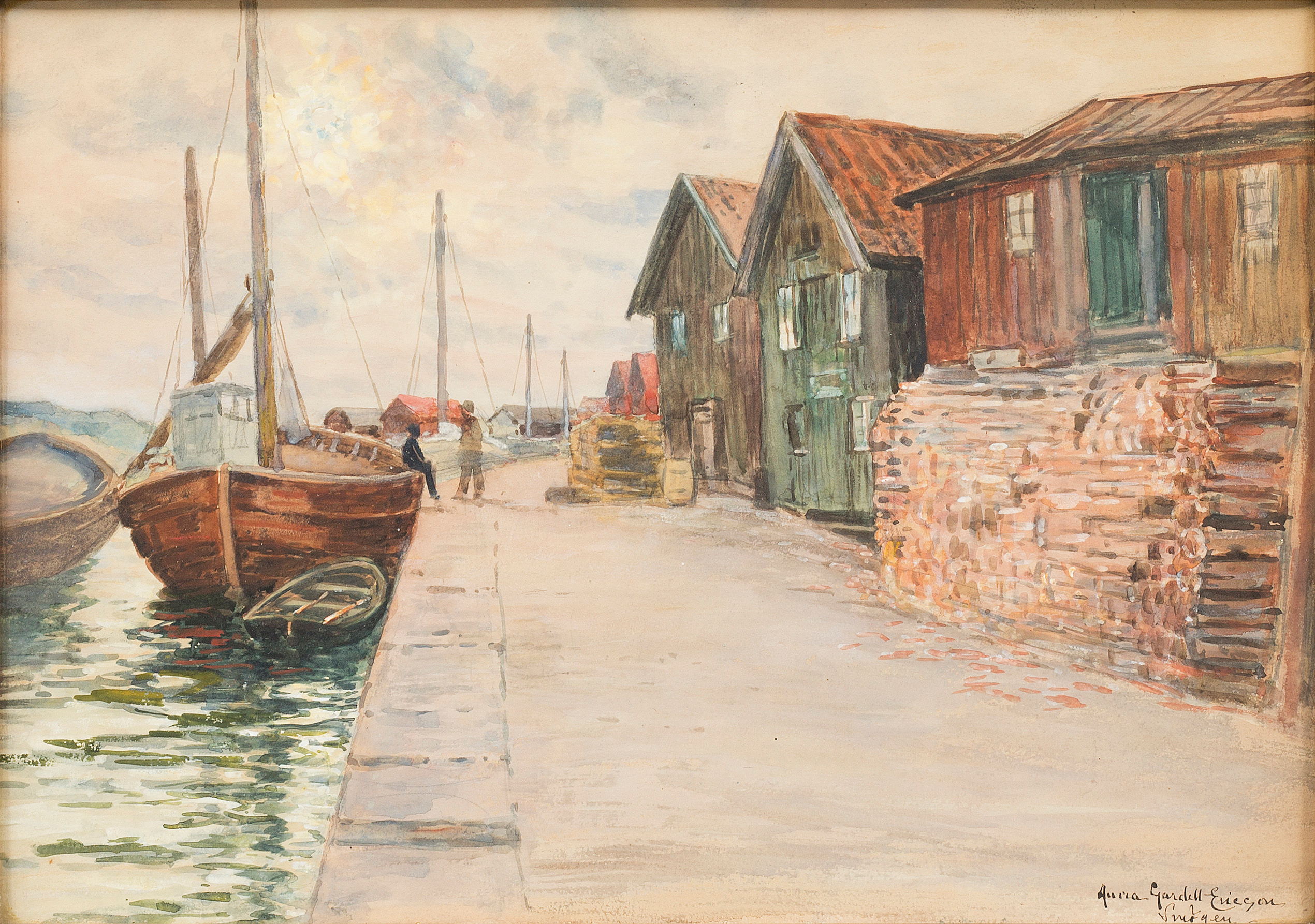 ANNA GARDELL-ERICSON, akvarell, signerad. - Bukowskis