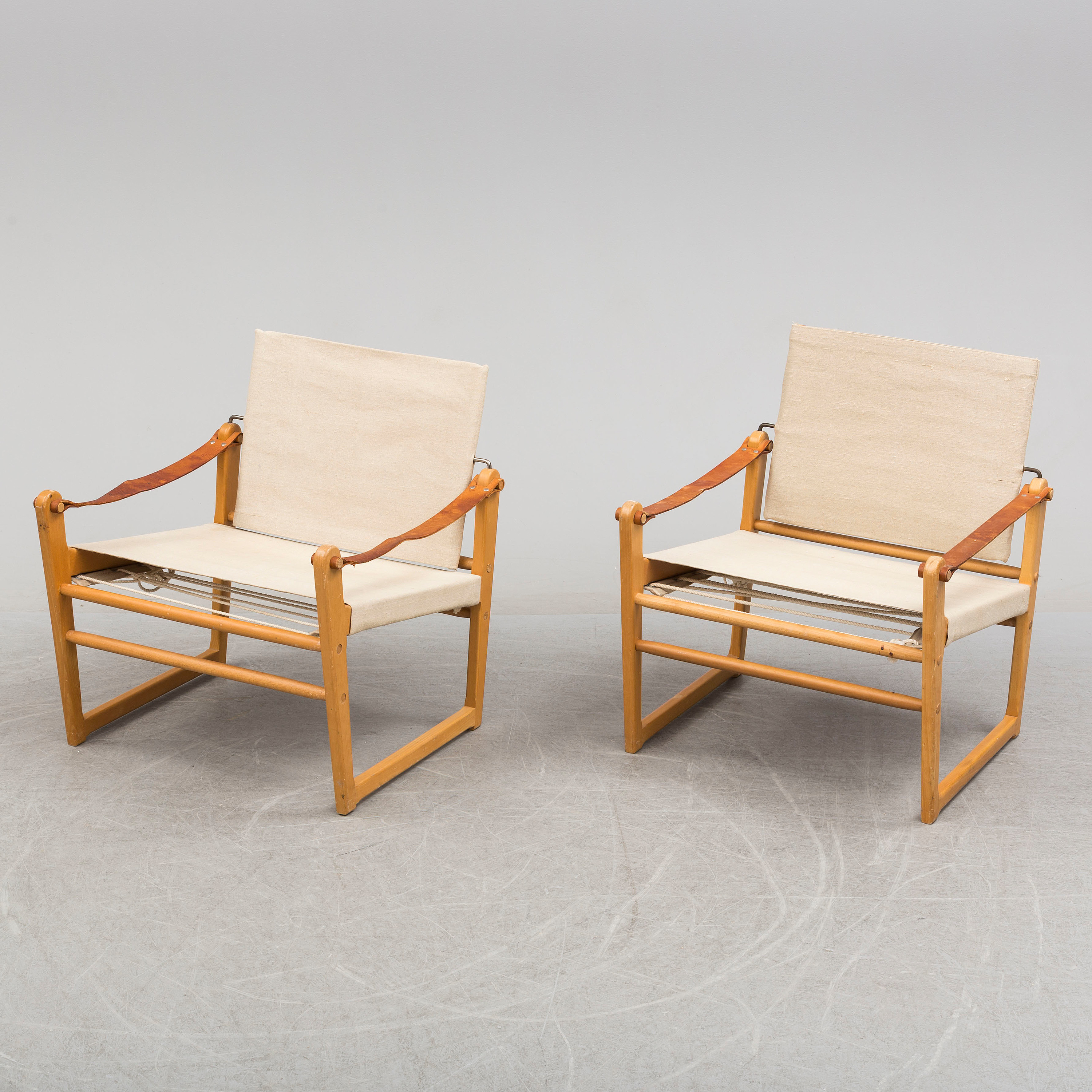 BENGT RUDA, a pair of 'Cikada' easy chairs from IKEA, designed in 1964 ...