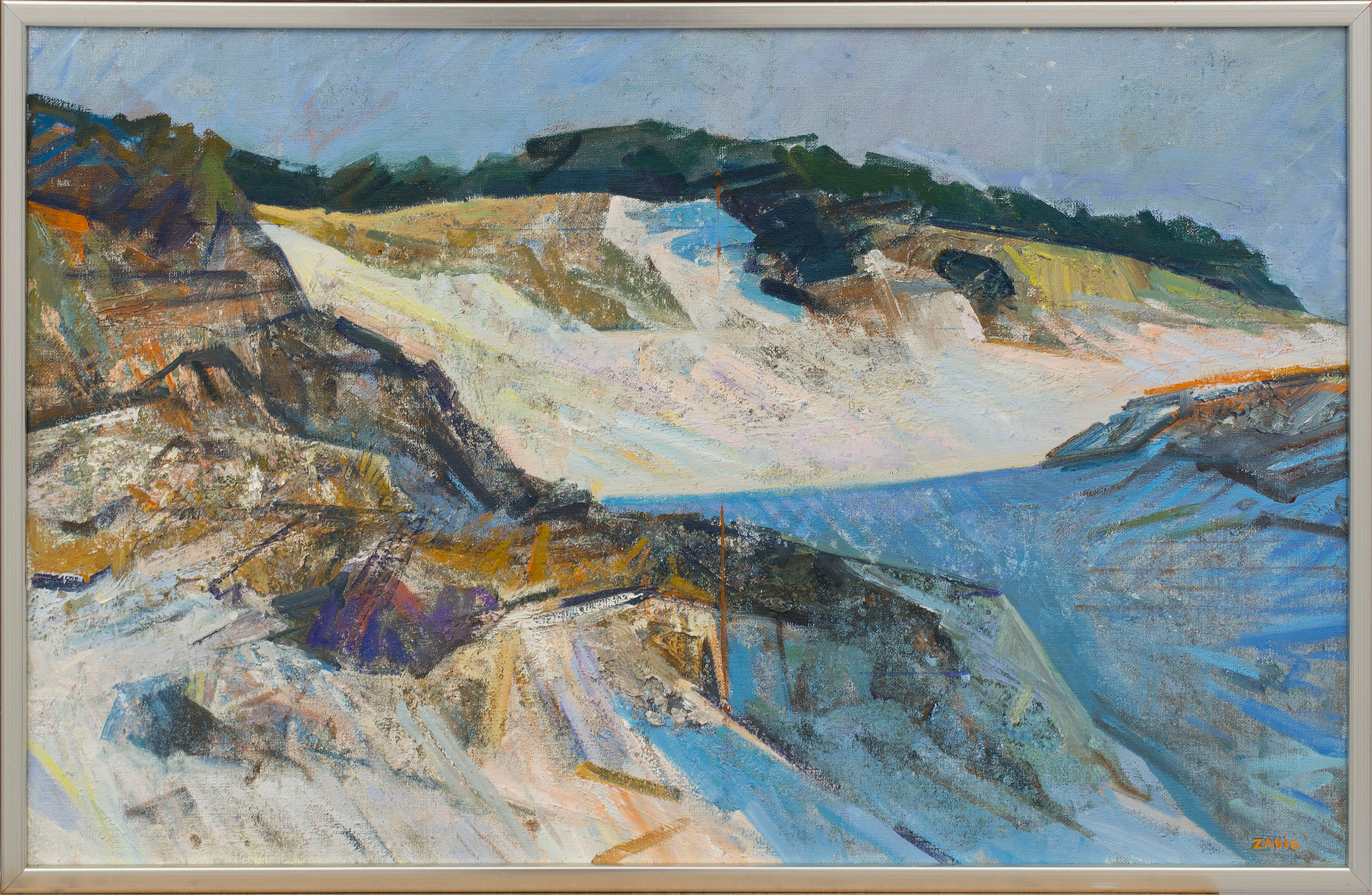 JACQUES ZADIG, signed painting. - Bukowskis