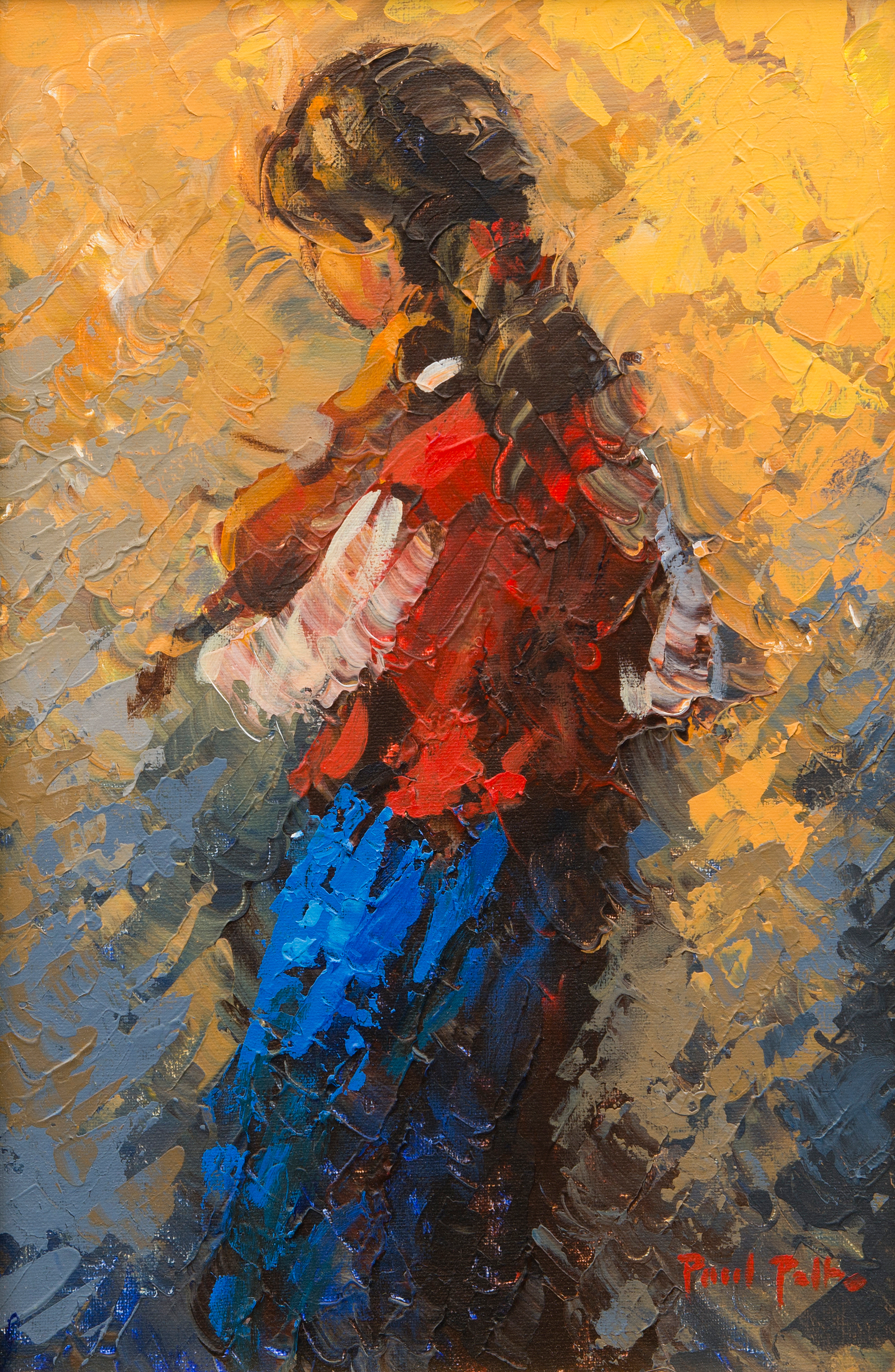 PAUL PELTO, oil on canvas, signed. - Bukowskis