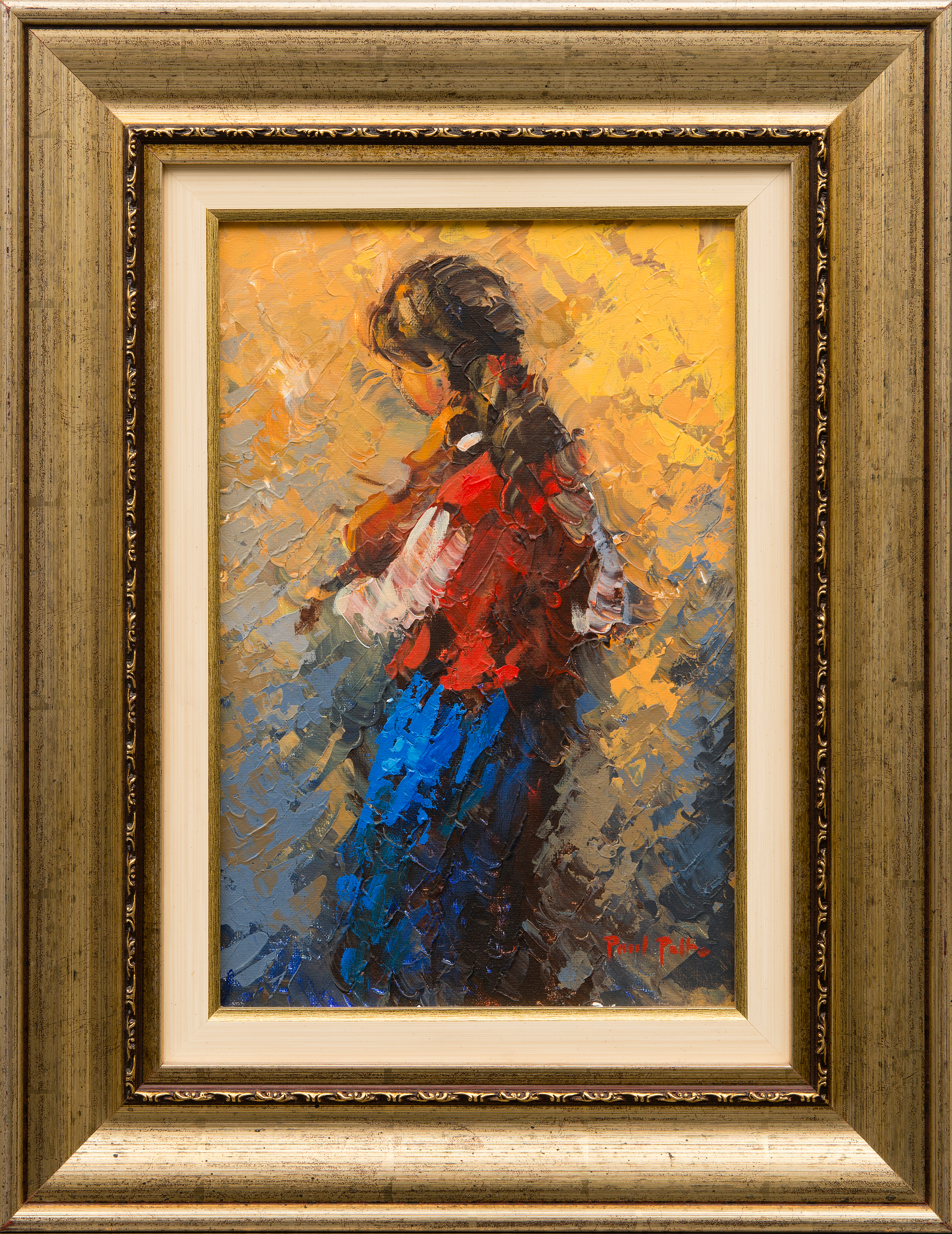 PAUL PELTO, oil on canvas, signed. - Bukowskis
