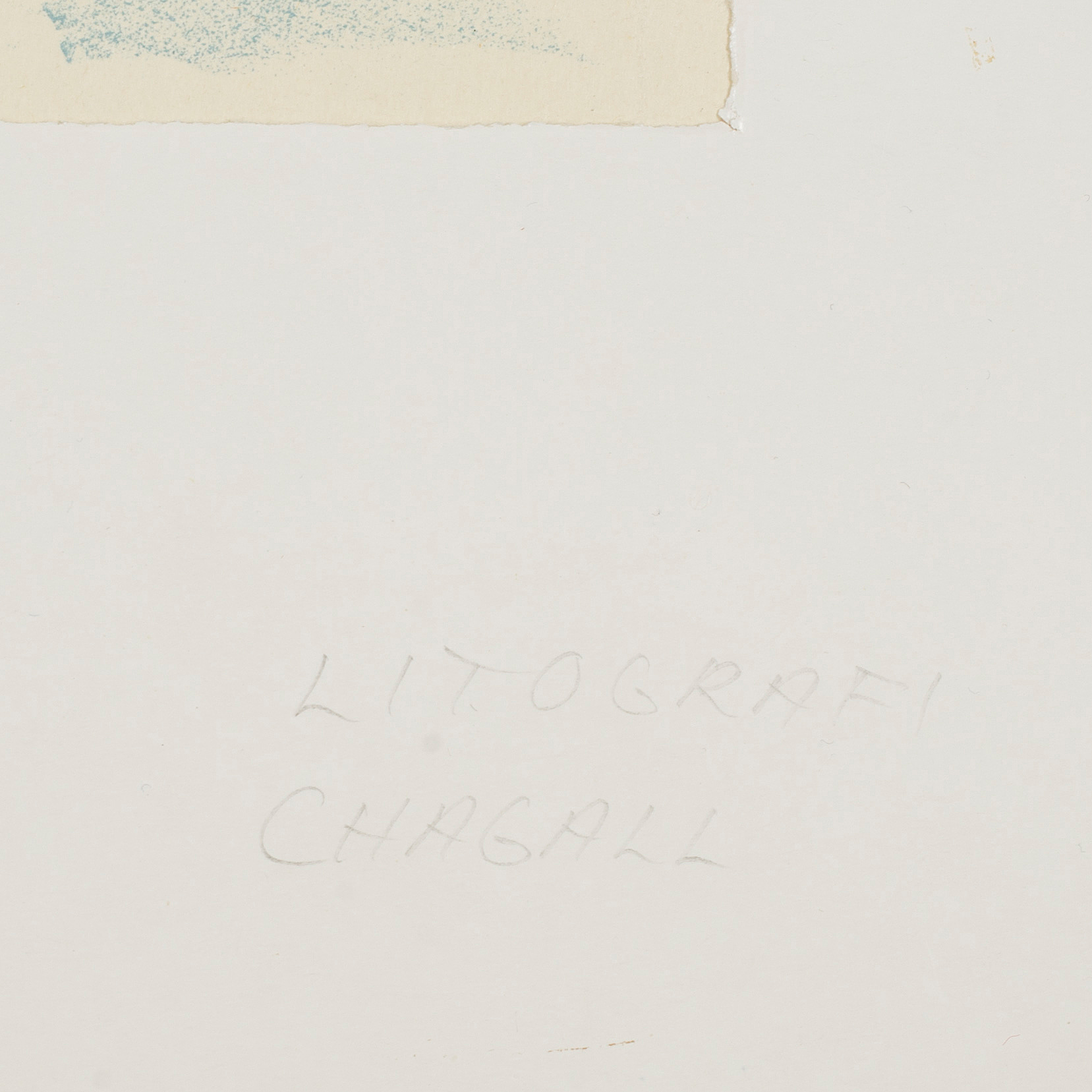 MARC CHAGALL, färglitografi, osignerad. - Bukowskis