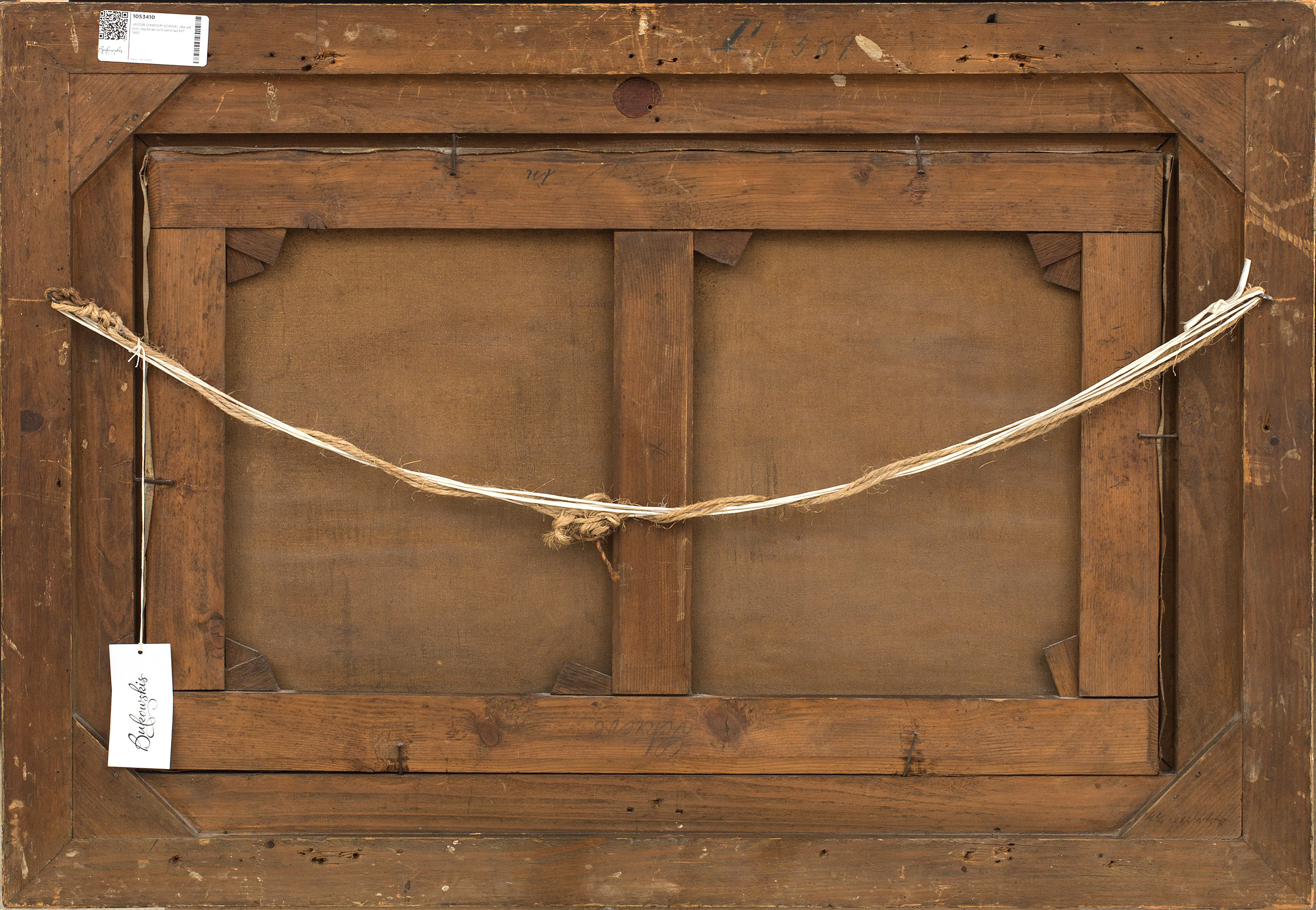 JACOB OXHOLM SCHIVE, signed Drf 1882. - Bukowskis