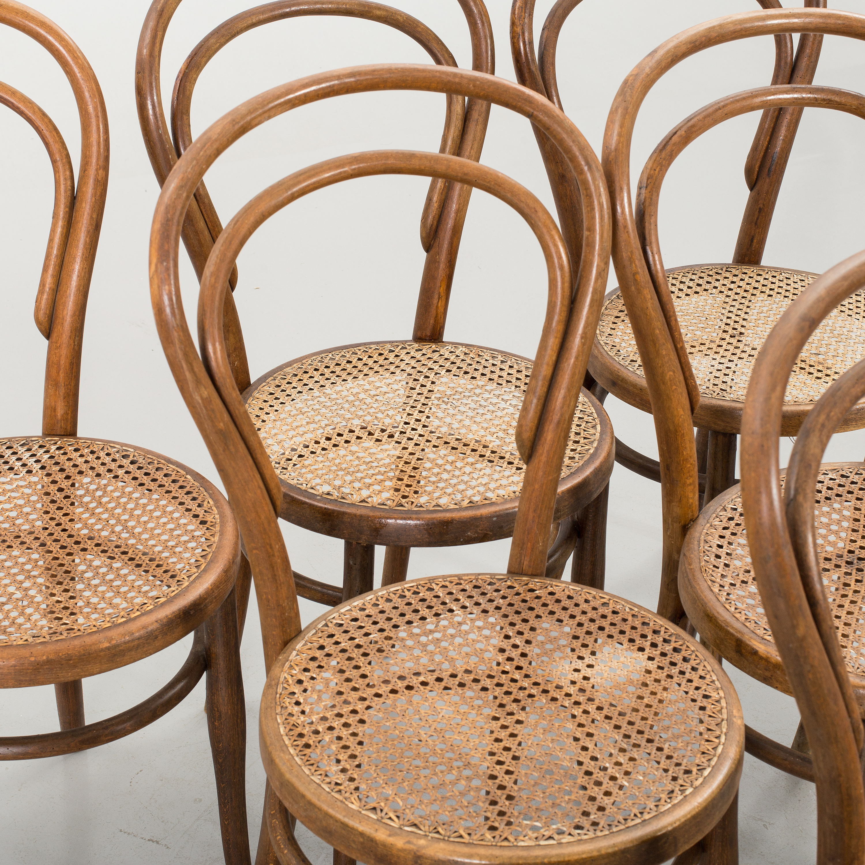 A SET OF 6 JOSEF HOFMANN CHAIRS. - Bukowskis