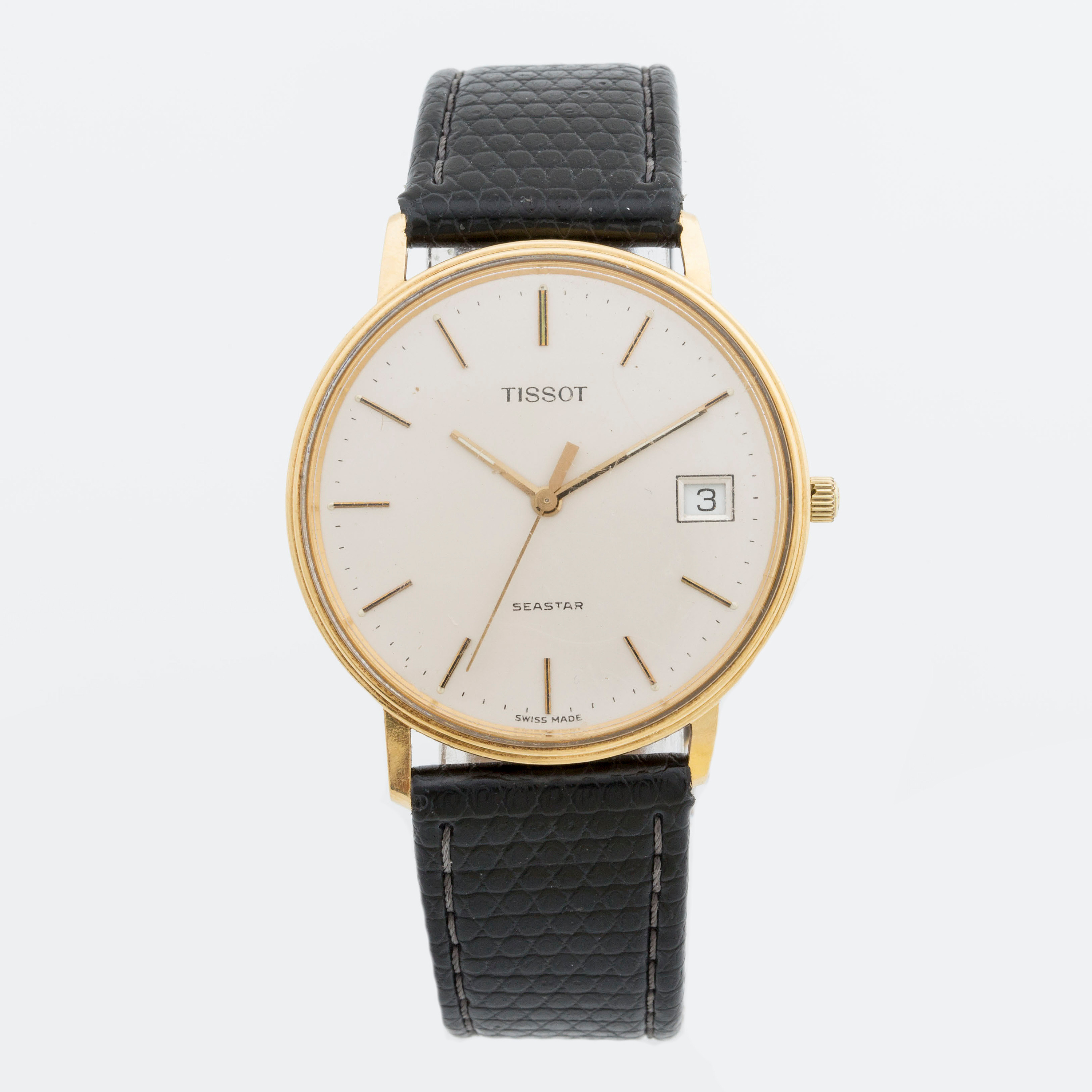 TISSOT, wristwatch, 32 mm, 18K gold. - Bukowskis