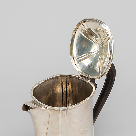 BORGILA KAFFESERVIS, 3 delar, Sterling, Stockholm. 1936 Formgivare Erik ...