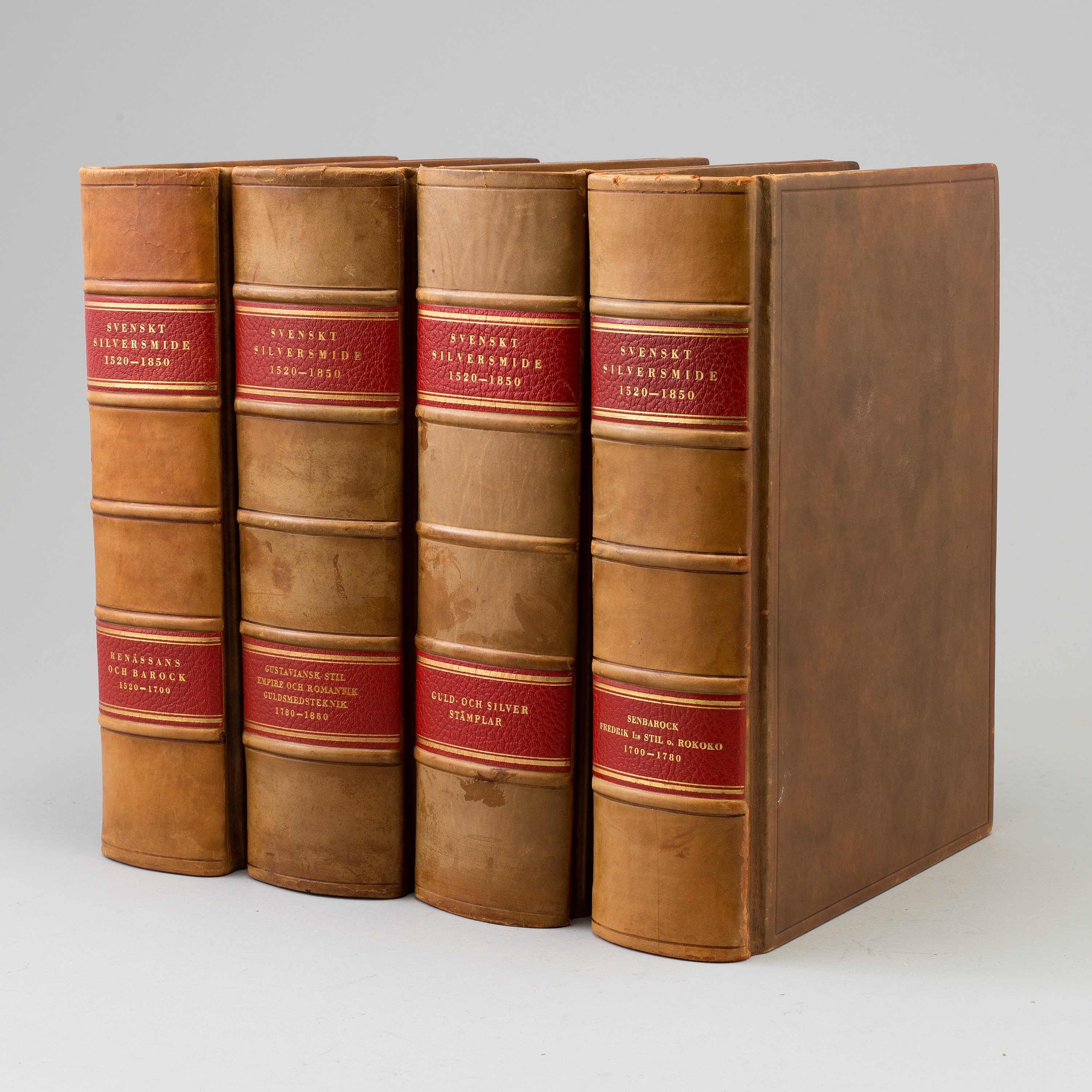 BÖCKER: Svenskt Silversmide 1520-1850, Erik Andrén, Carl Hernmarck m fl ...