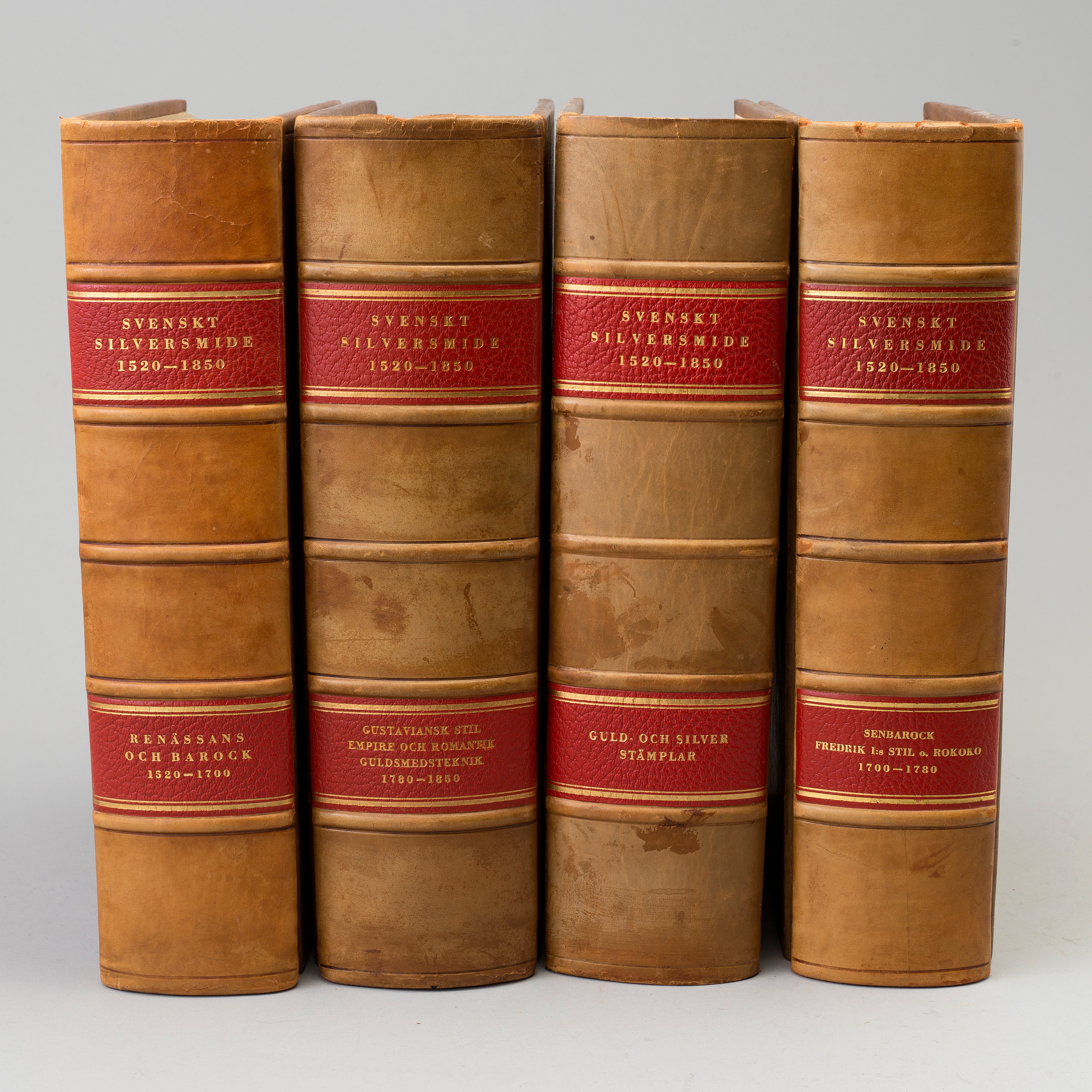 BÖCKER: Svenskt Silversmide 1520-1850, Erik Andrén, Carl Hernmarck m fl ...