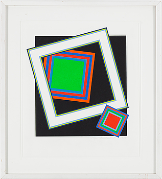 PETER FREUDENTHAL, silk screen, signed. - Bukowskis