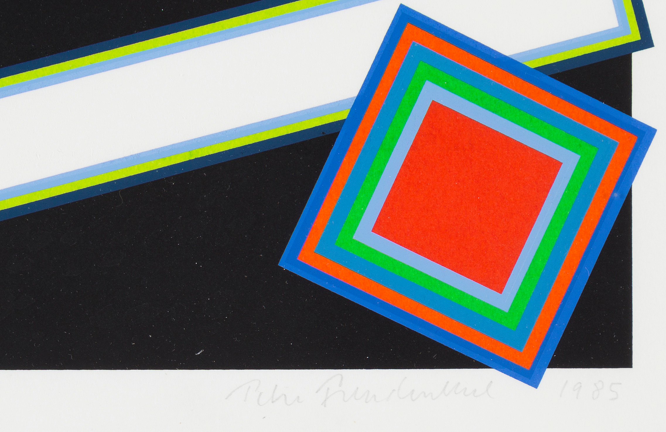 PETER FREUDENTHAL, silk screen, signed. - Bukowskis